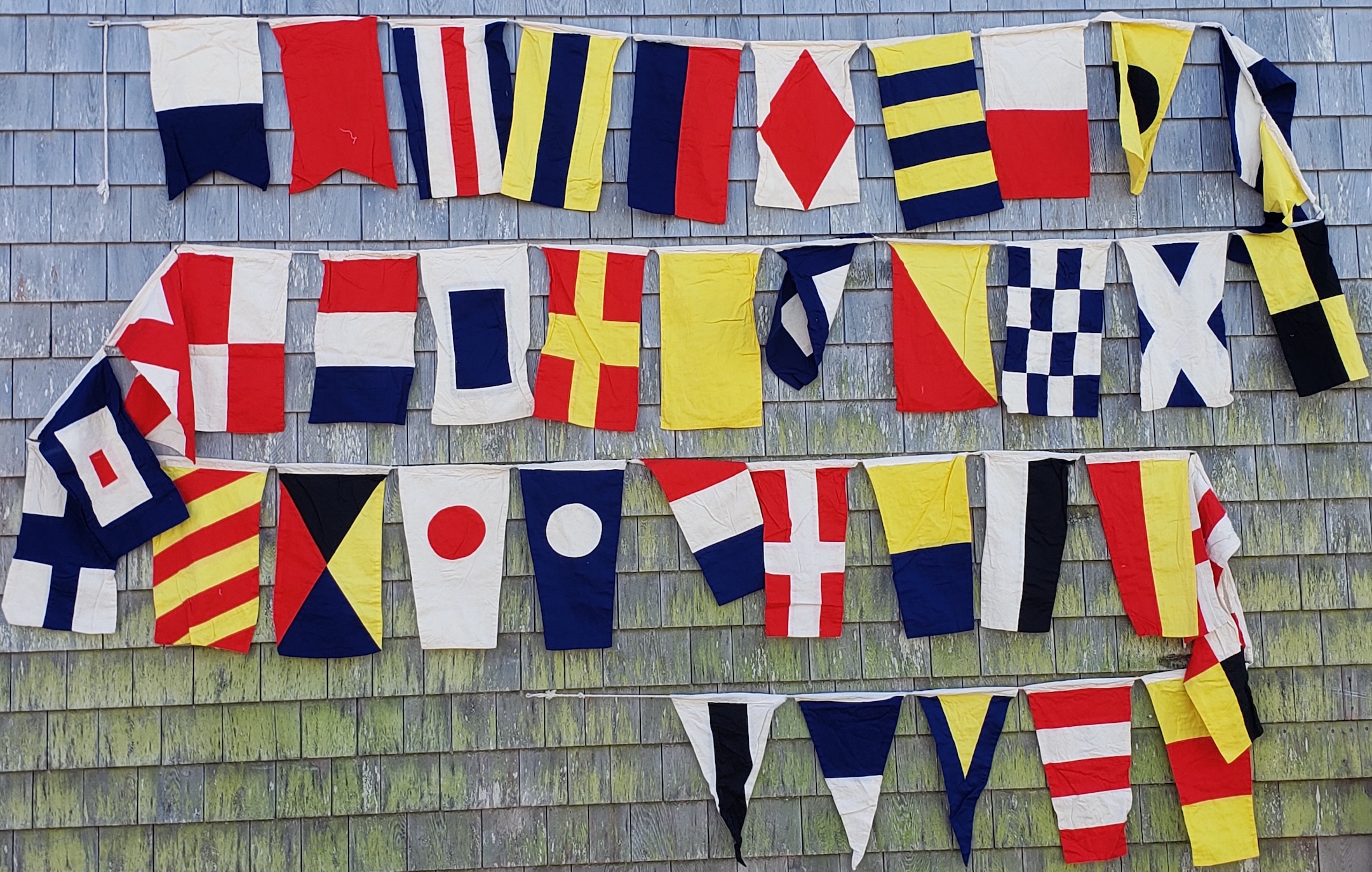 Set of 40 Decorative Nautical Ship Signal Flags - Set of 40 Decorative ...