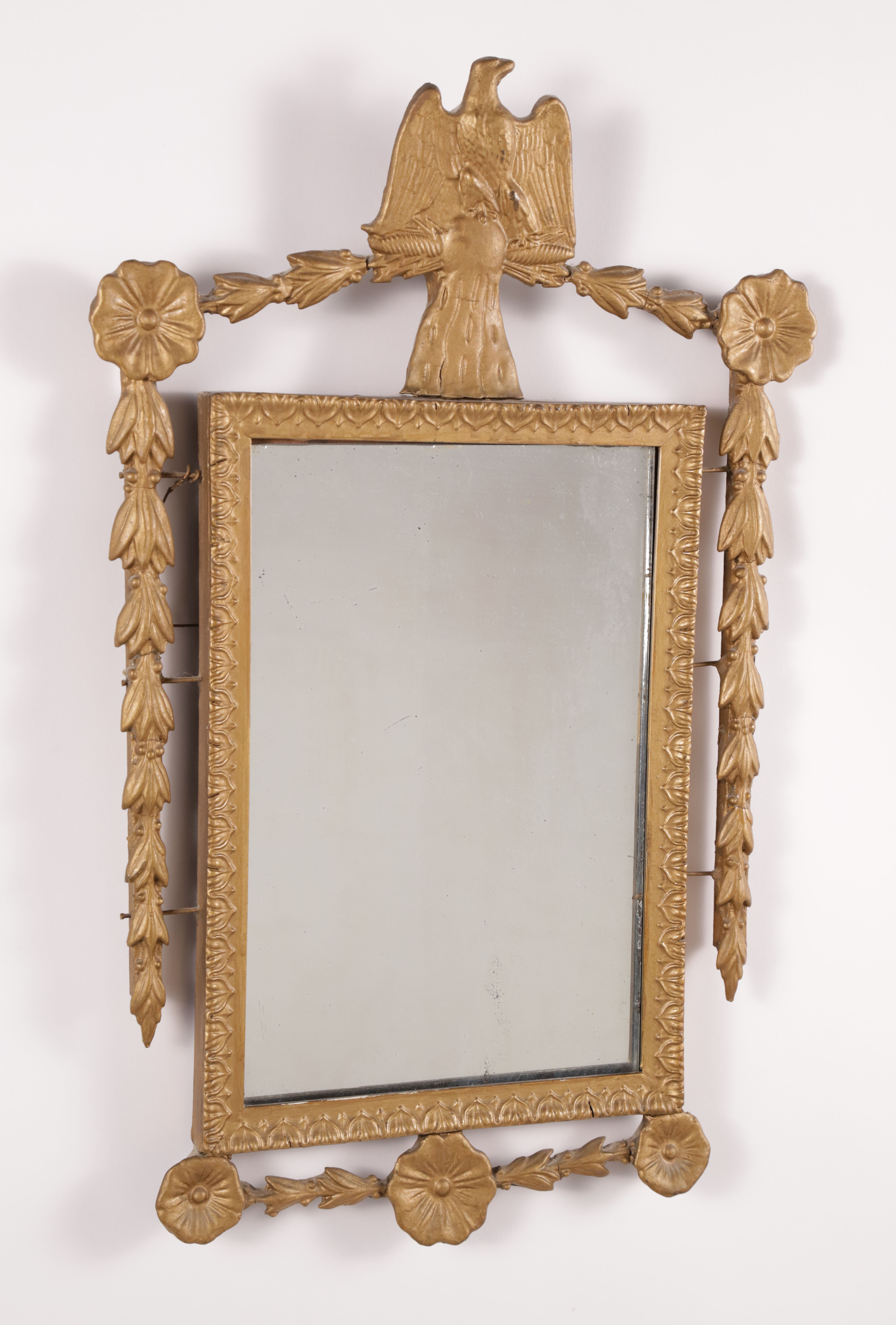American Federal Period Gilt Eagle Mirror - American Federal Period ...