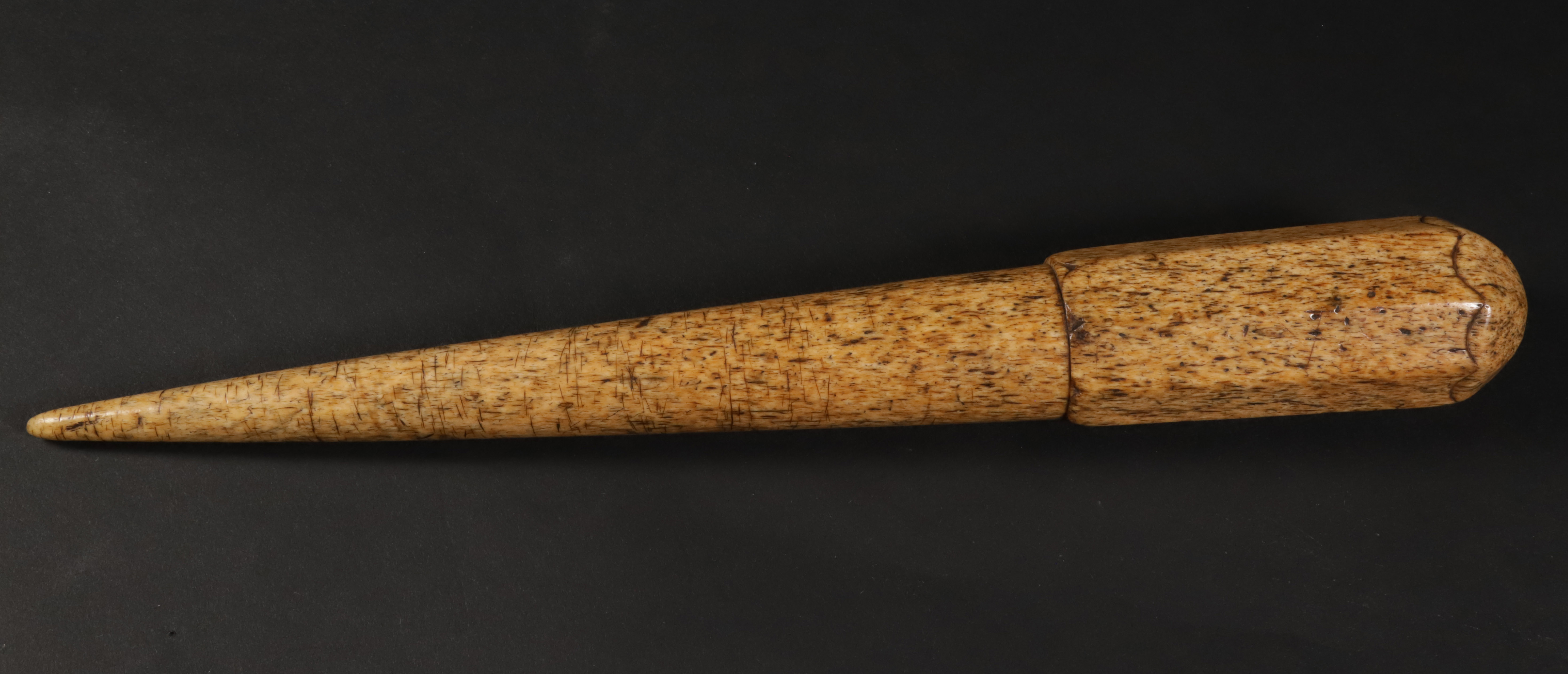 Carved Whalebone Fid 18th/19th Century - Carved Whalebone Fid, 18th ...