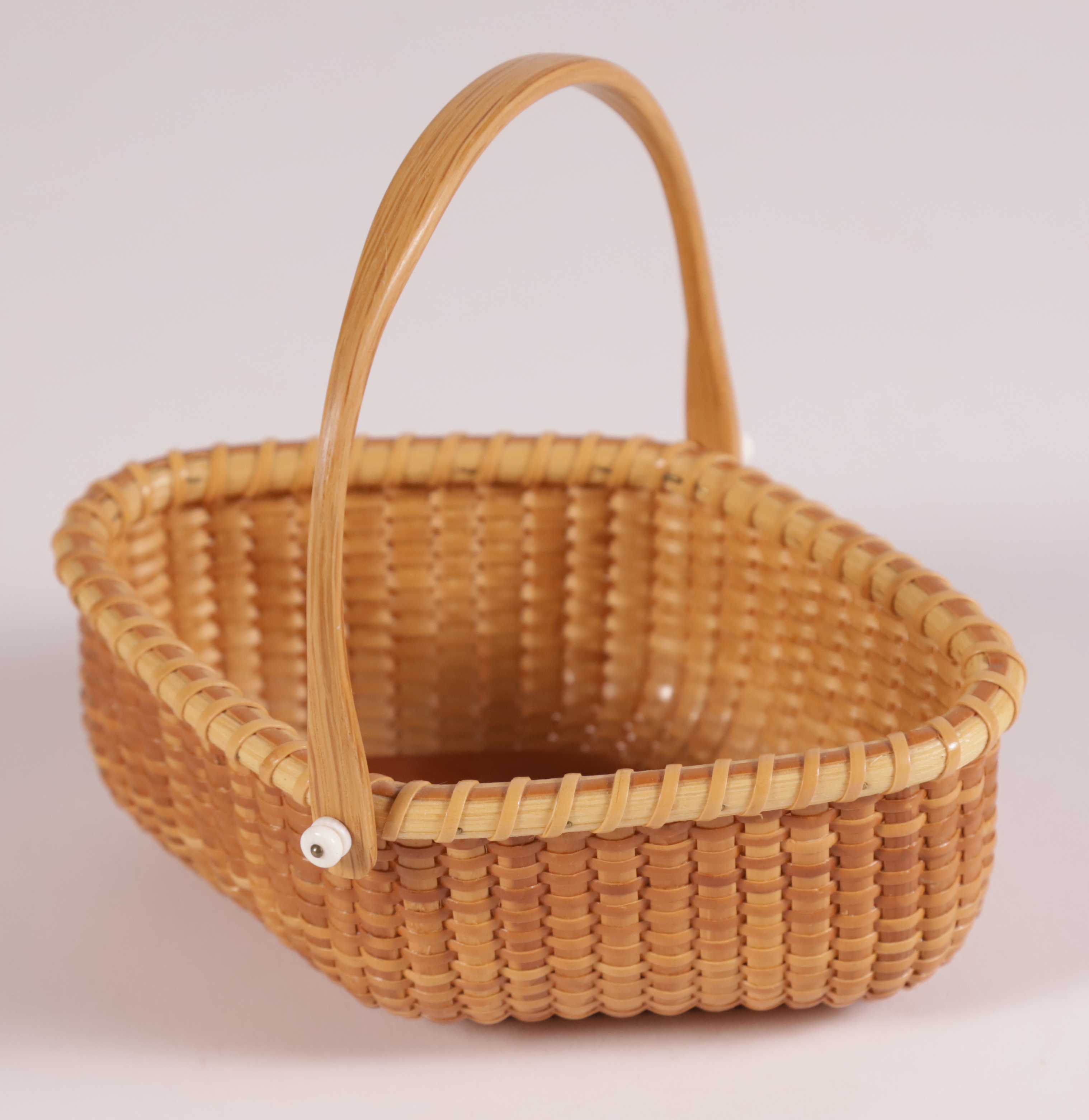 Bill and Judy Sayle Diamond Form Open Nantucket Basket circa 2003 ...