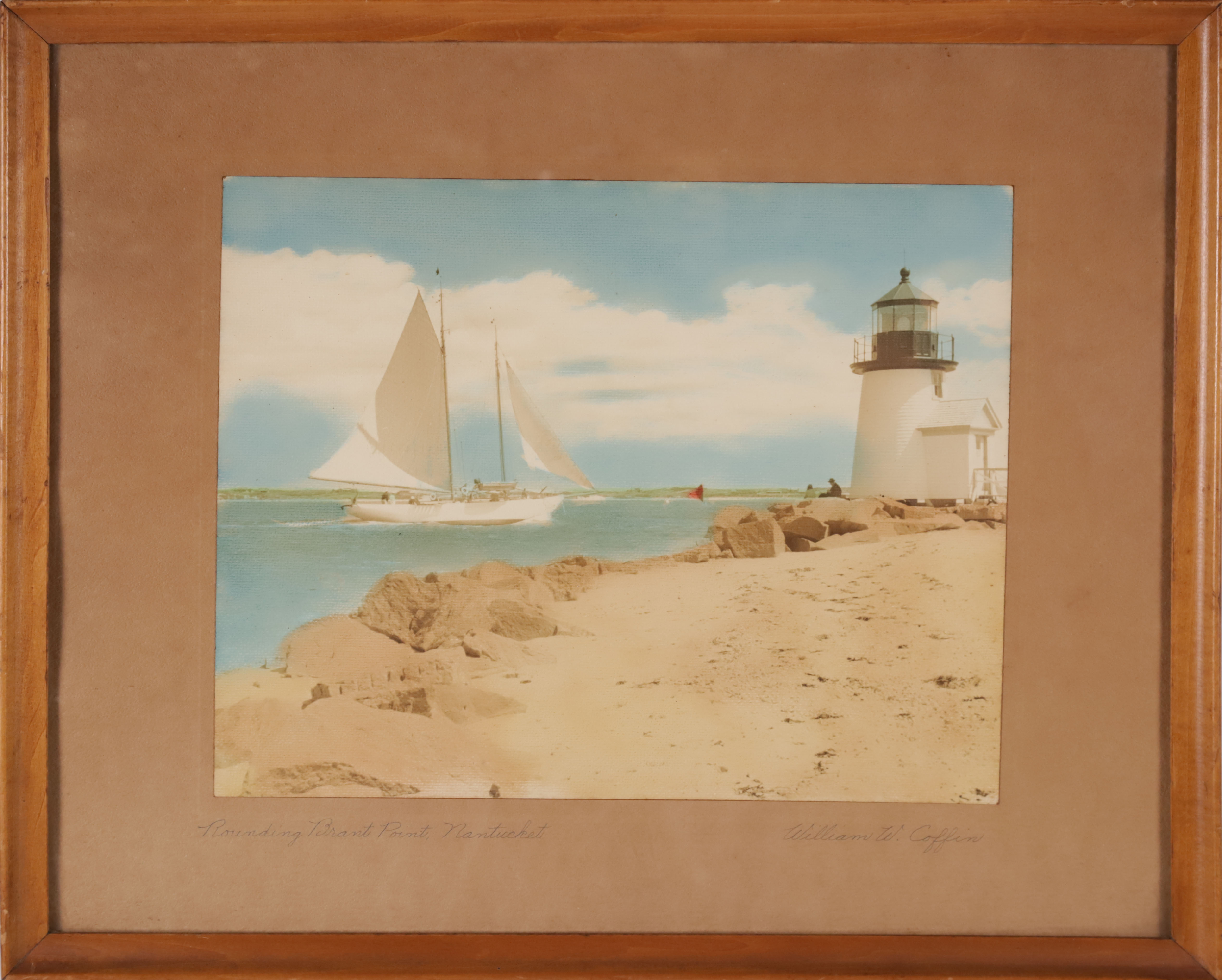 William W. Coffin Photograph "Rounding Brant Point, Nantucket" - Rafael ...
