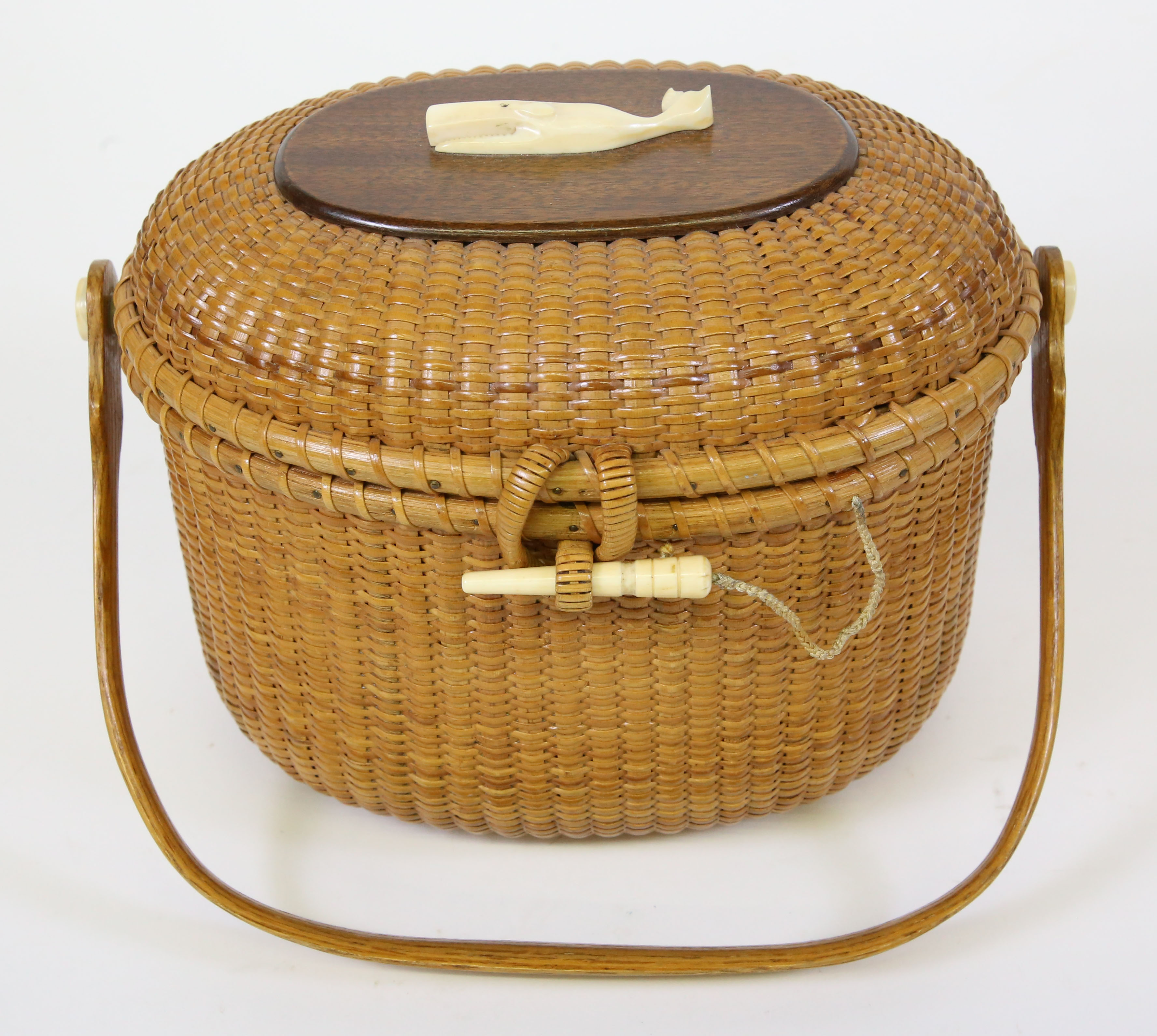 Whalers Craft Nantucket Friendship Basket circa 1964 - Whalers Craft ...