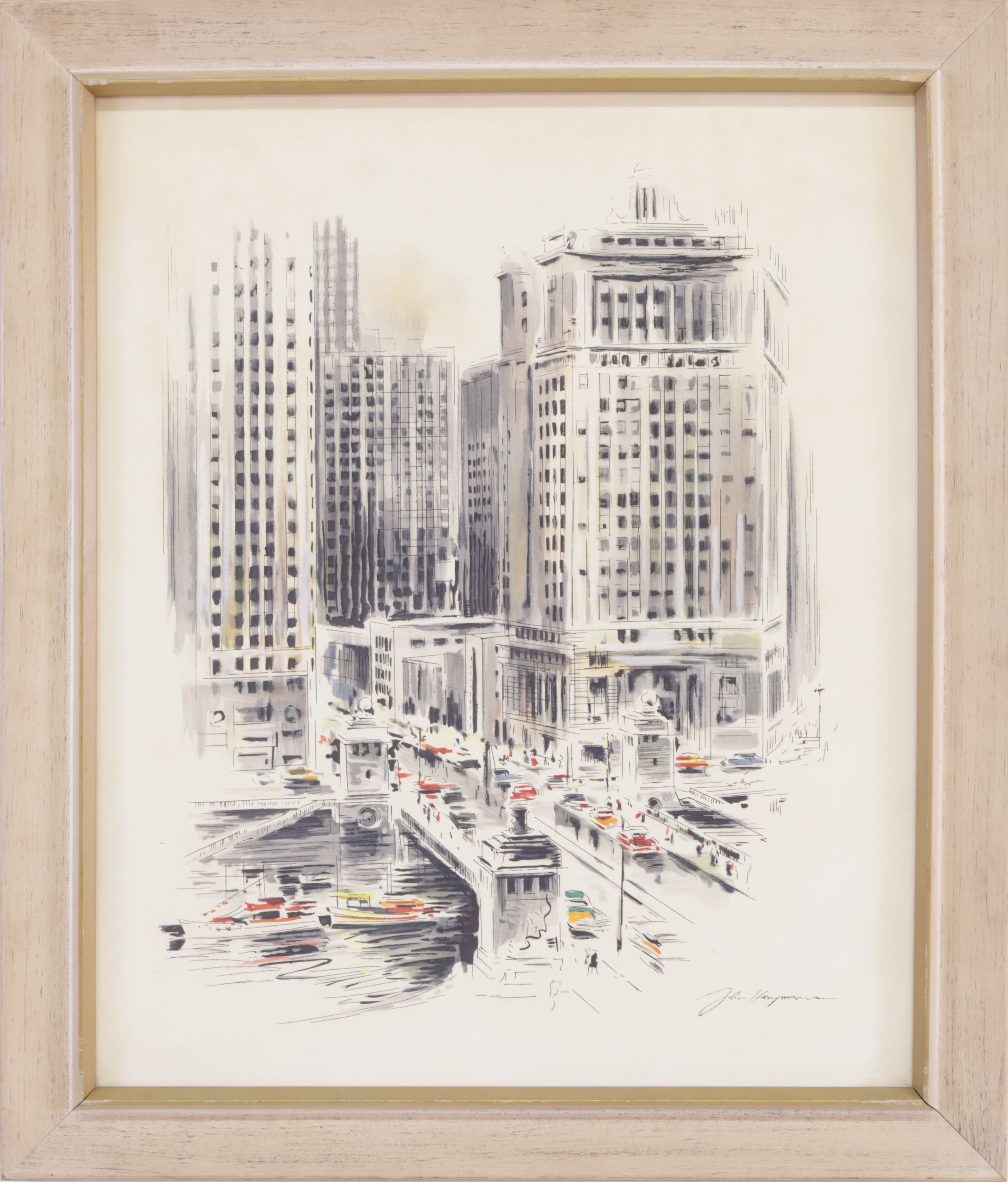 147-4135 Pair John Haysman Lithos Chicago River G_IMG_0404 - Rafael ...