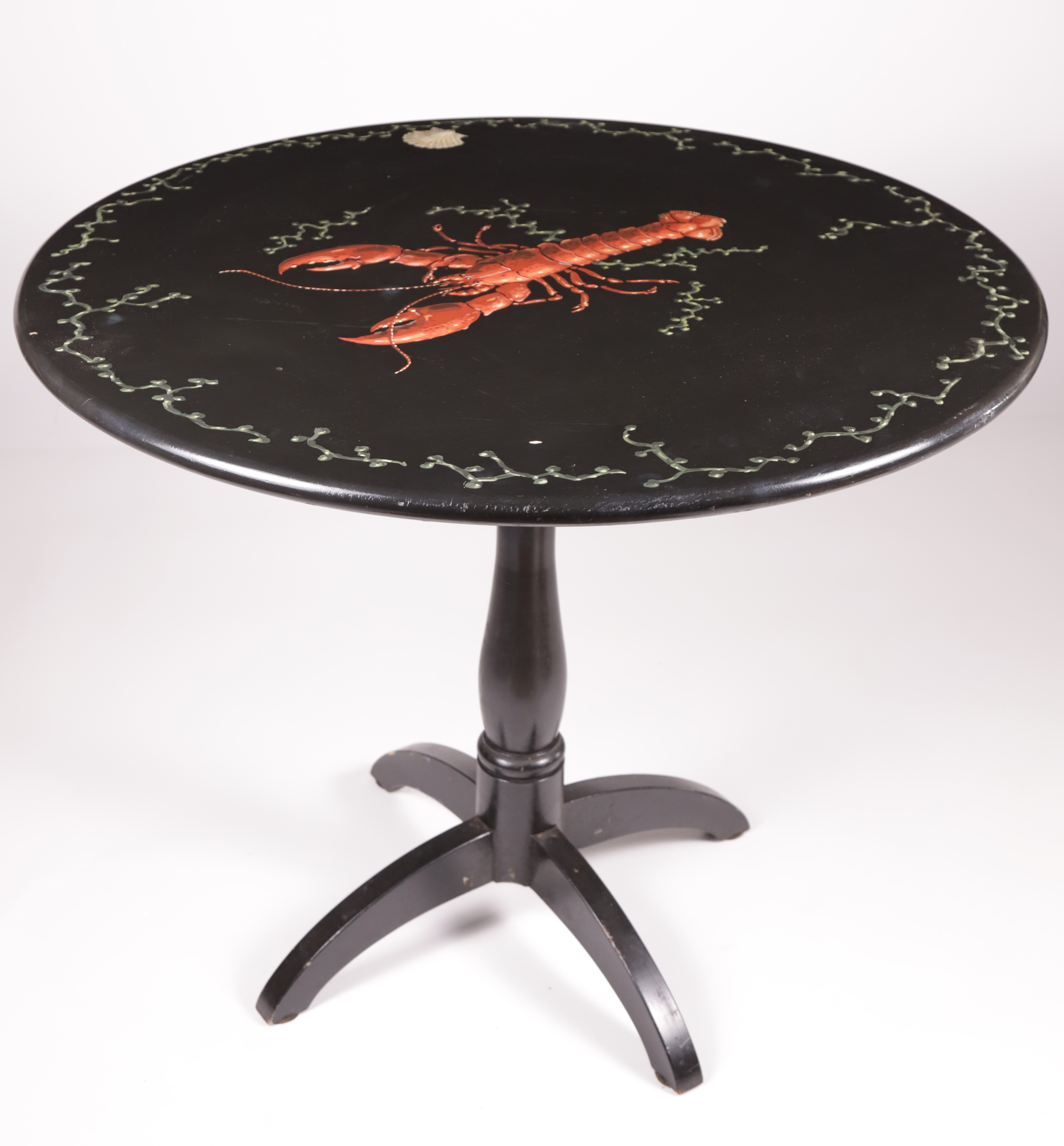Peter Van Beckum Contemporary Trompe l'oeil Lobster Side Table - Peter ...