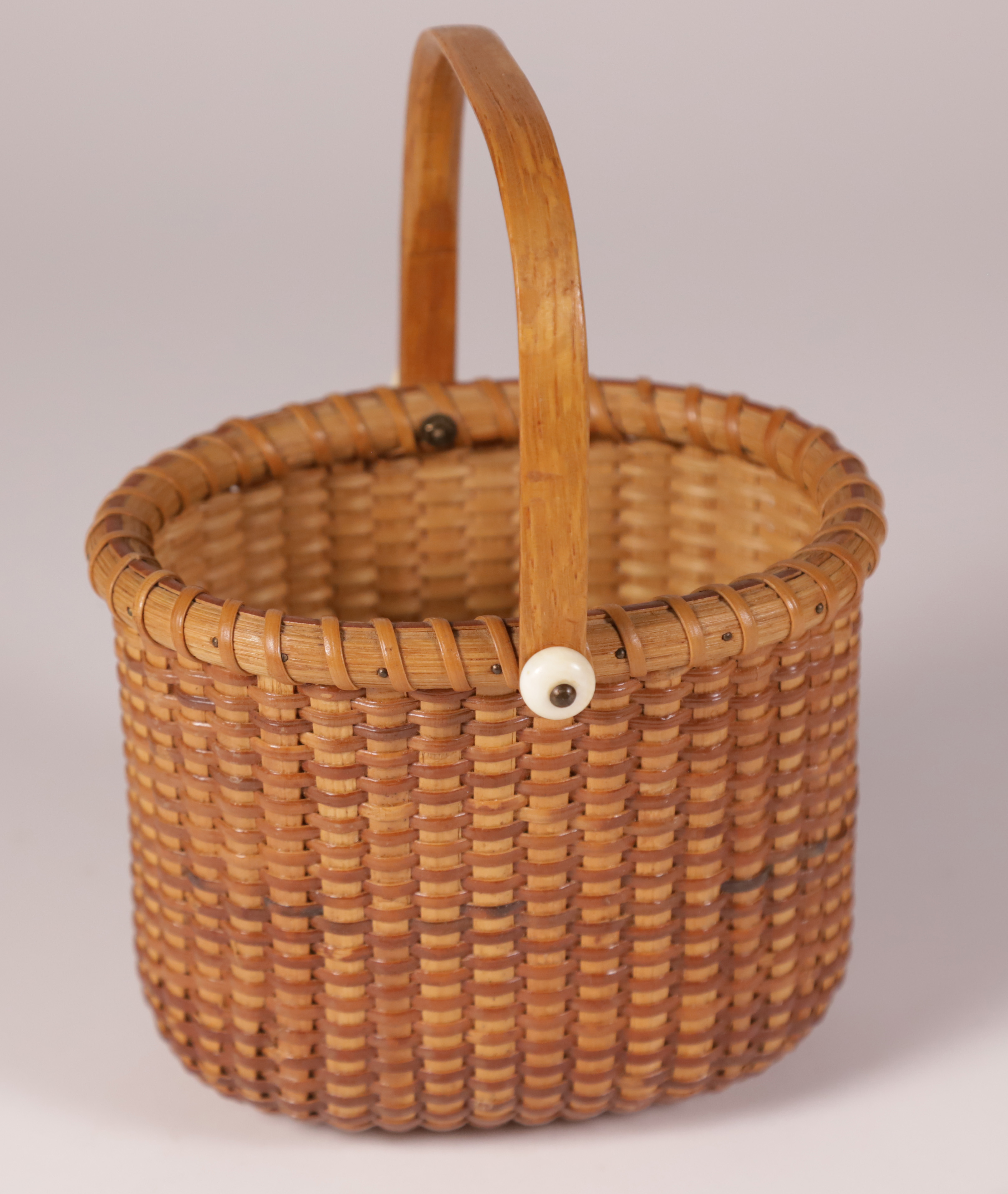 Swing Handle Open Nantucket Basket - Swing Handle Oval Open Nantucket ...
