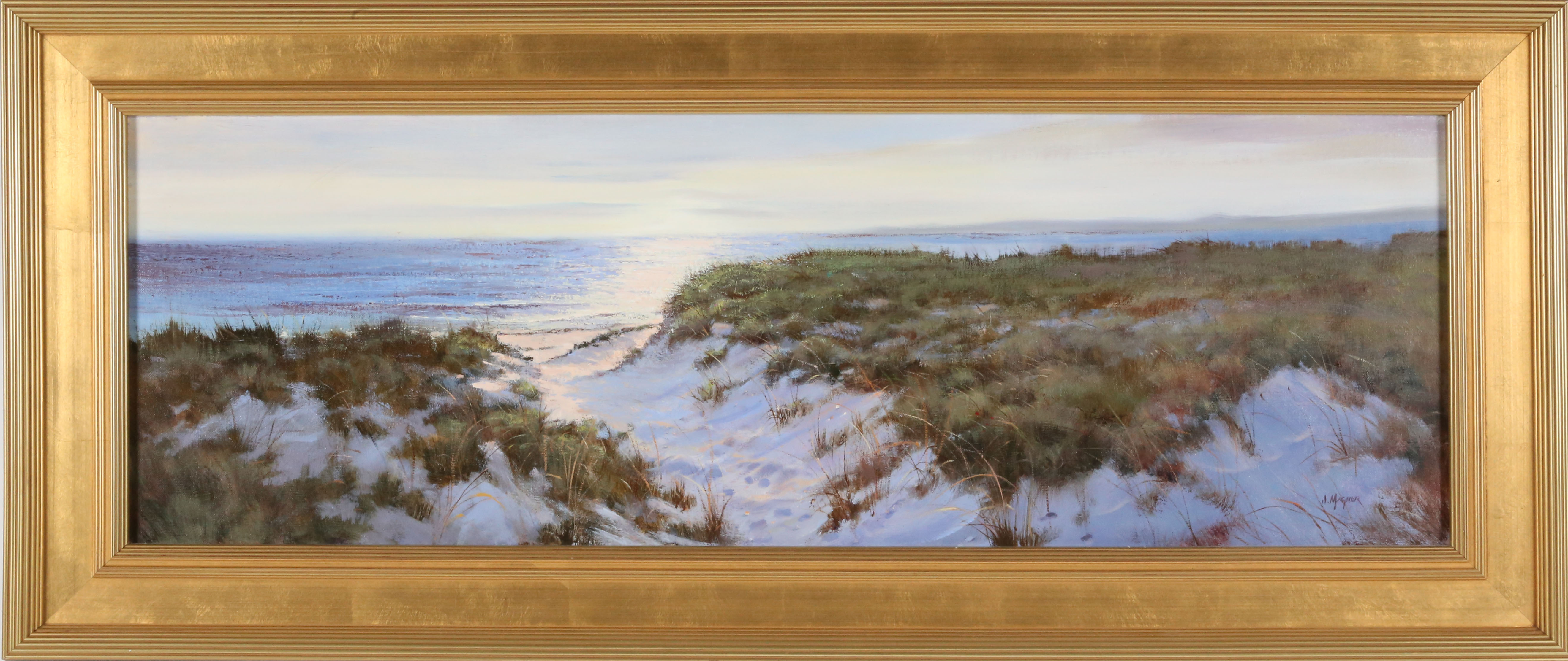 James Magner Into The Light Oil on Canvas - James Magner Oil on Canvas ...