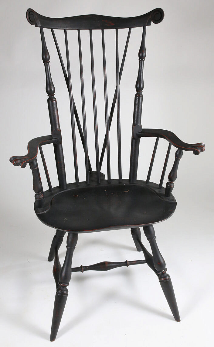 Nantucket Style Windsor Armchair by Windsor Chair Works 20th Century ...