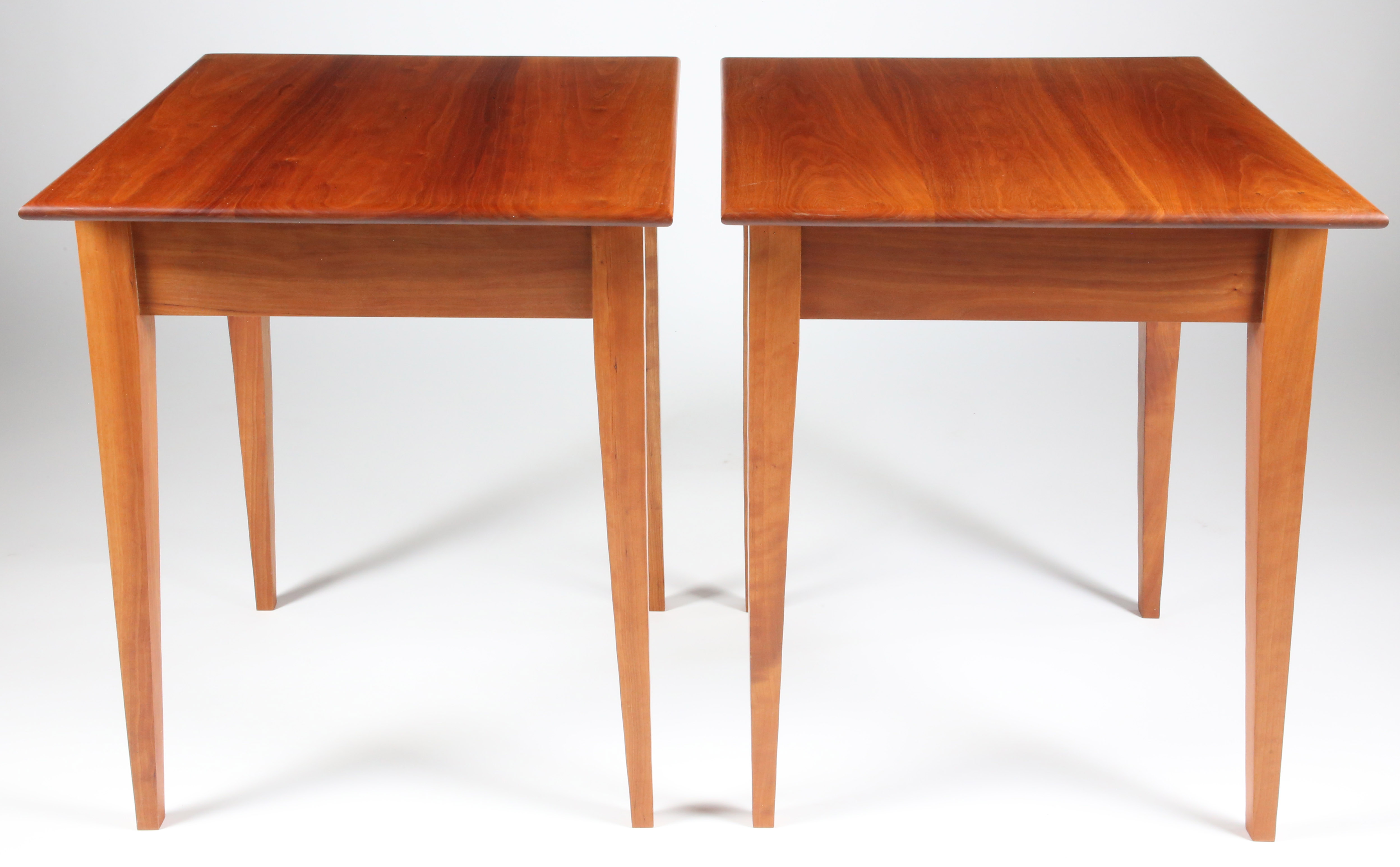 Pair of Signed Stephen Swift Cherry Night Stands circa 1997 - Pair of ...