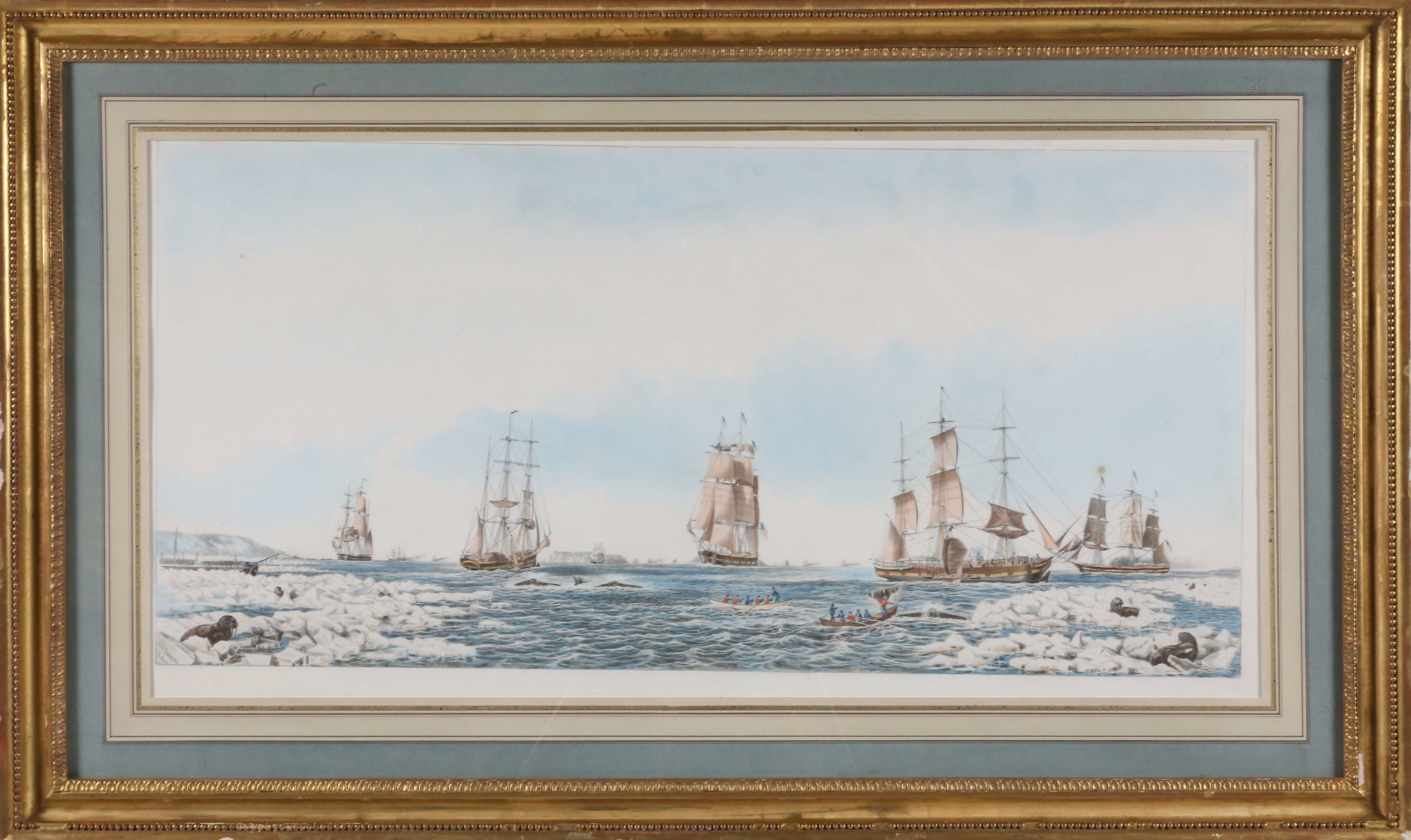 Benjamin Russell Right Whaling in Behring Straits and Arctic Oceans ...