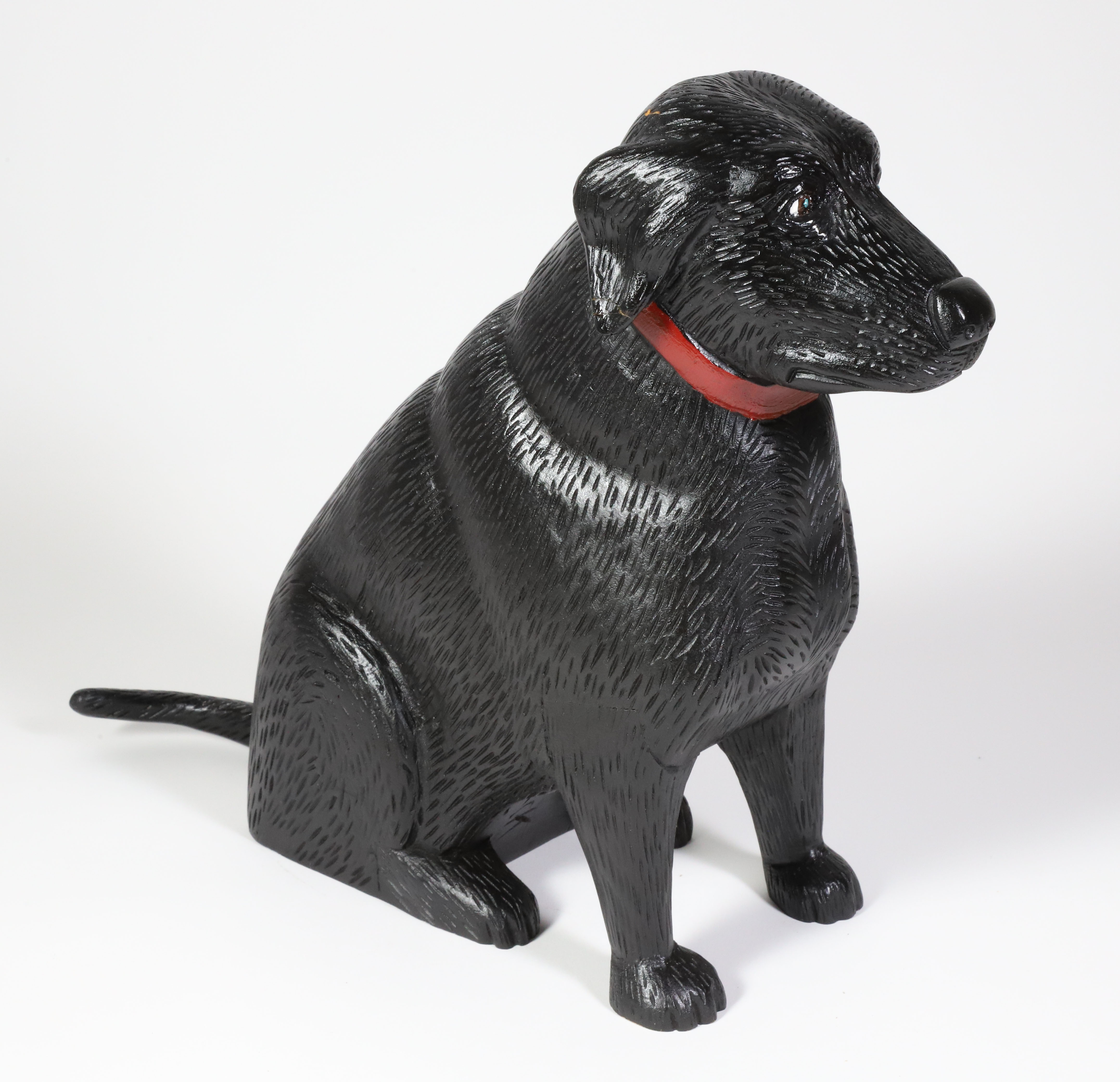 Stephen Huneck Carved Wood Black Labrador Retriever - Stephen Huneck ...