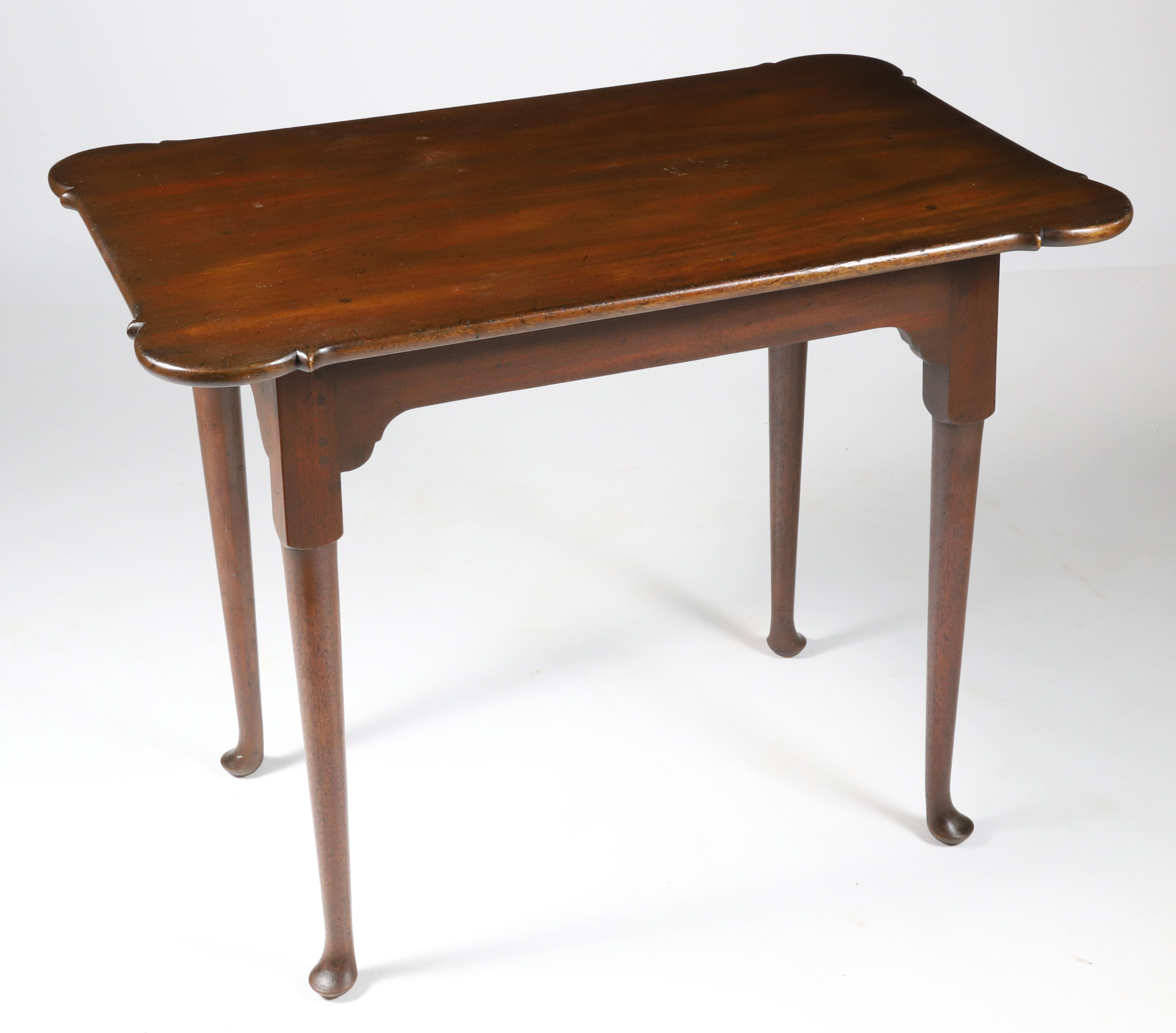 Kittinger Mahogany Queen Anne Style Tea Table - Kittinger Mahogany ...