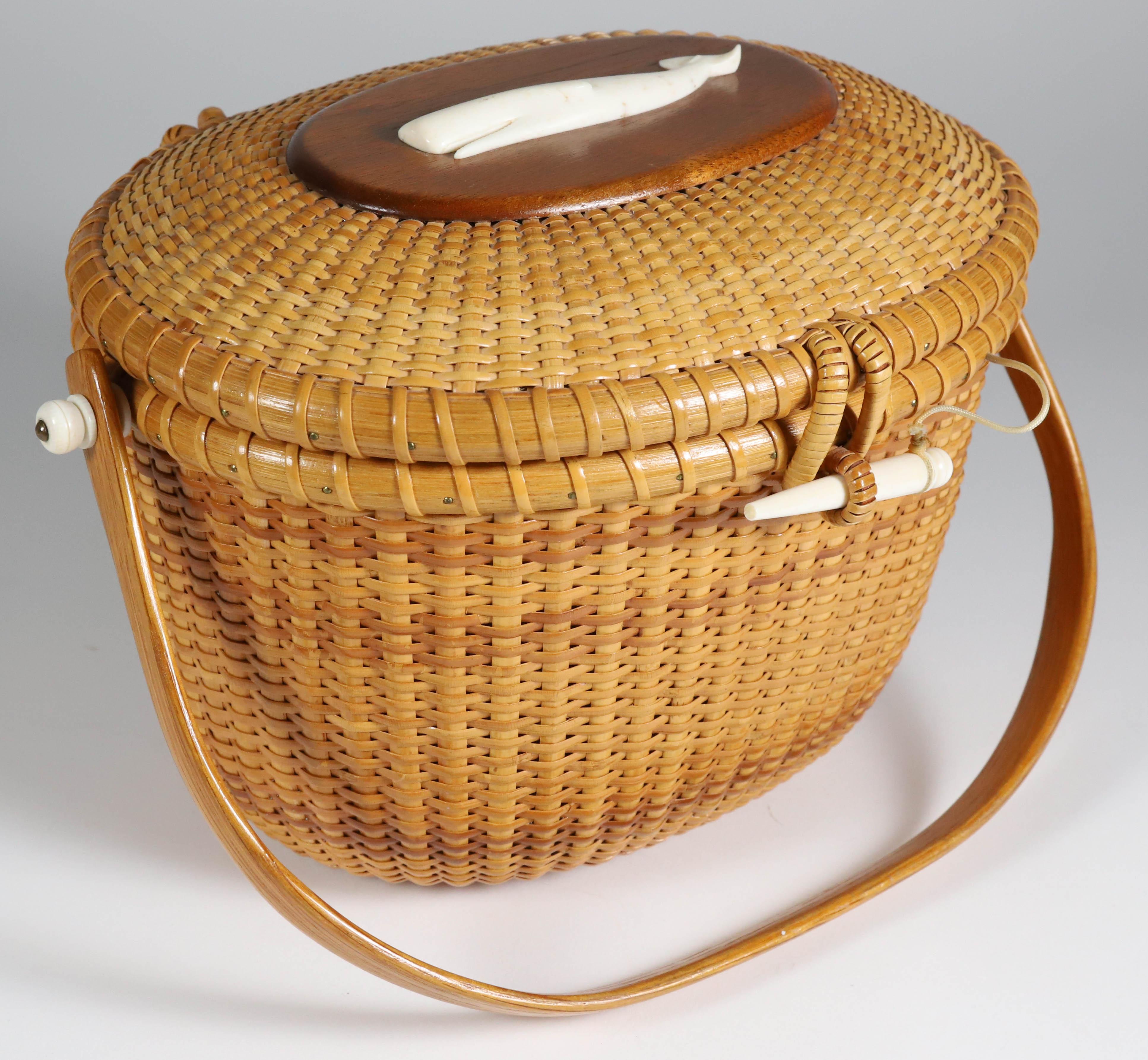 William and Judy Sayle Nantucket Friendship Basket - William and Judy ...