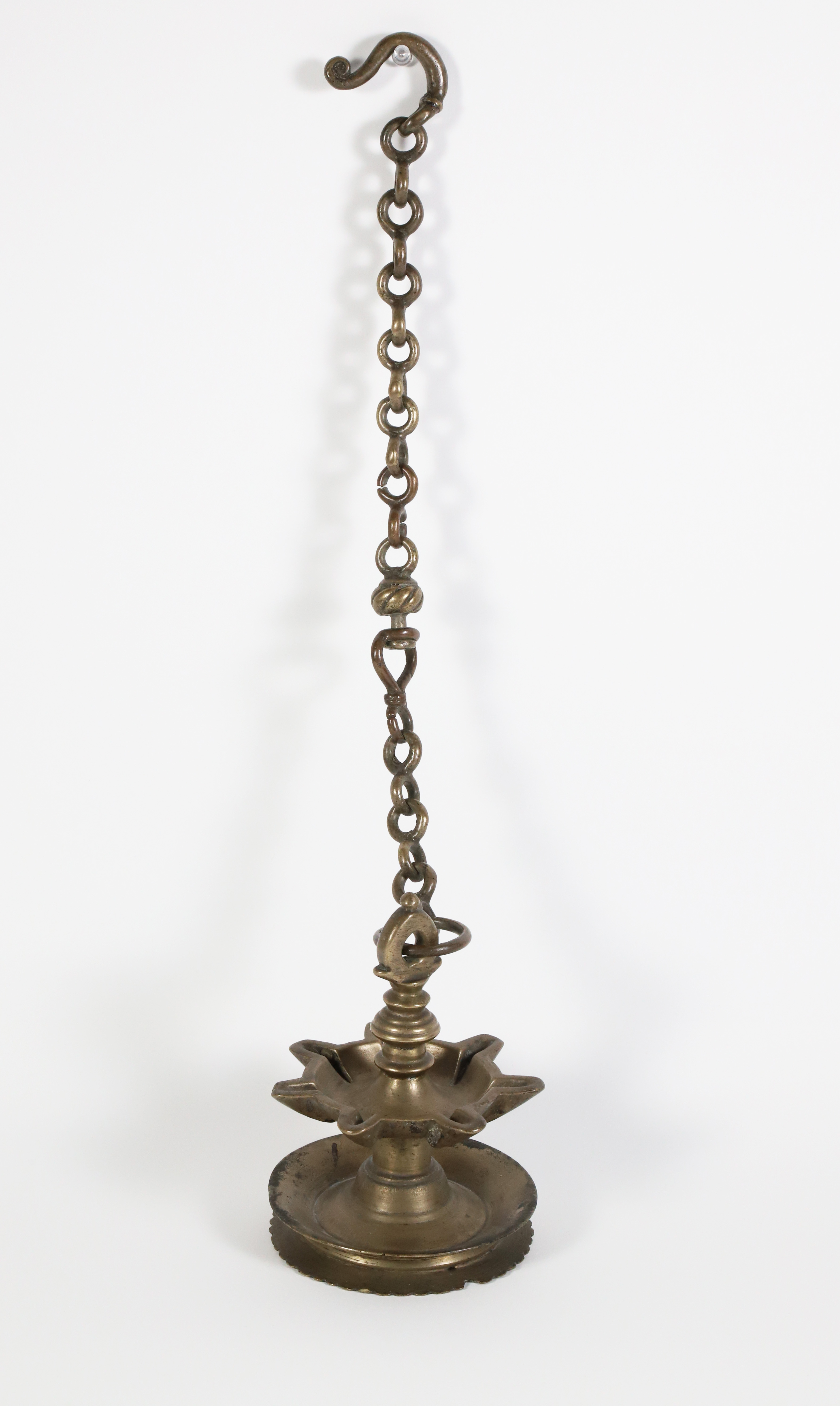 Dutch Brass Hanging Fat Lamp 18th Century - Dutch Brass Hanging Fat ...