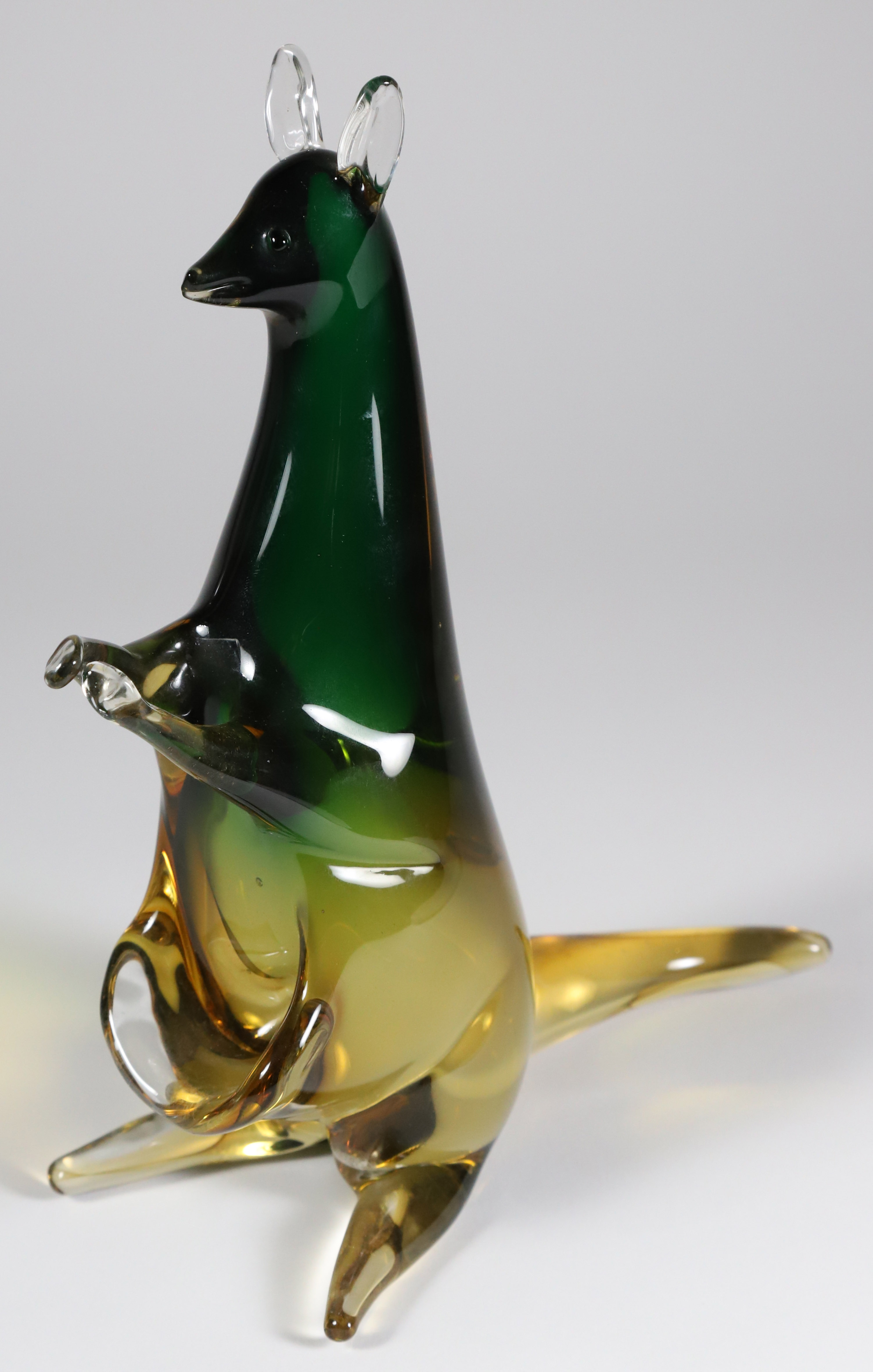 Venetian Blown Glass Kangaroo - Venetian Blown Glass Kangaroo - Rafael ...