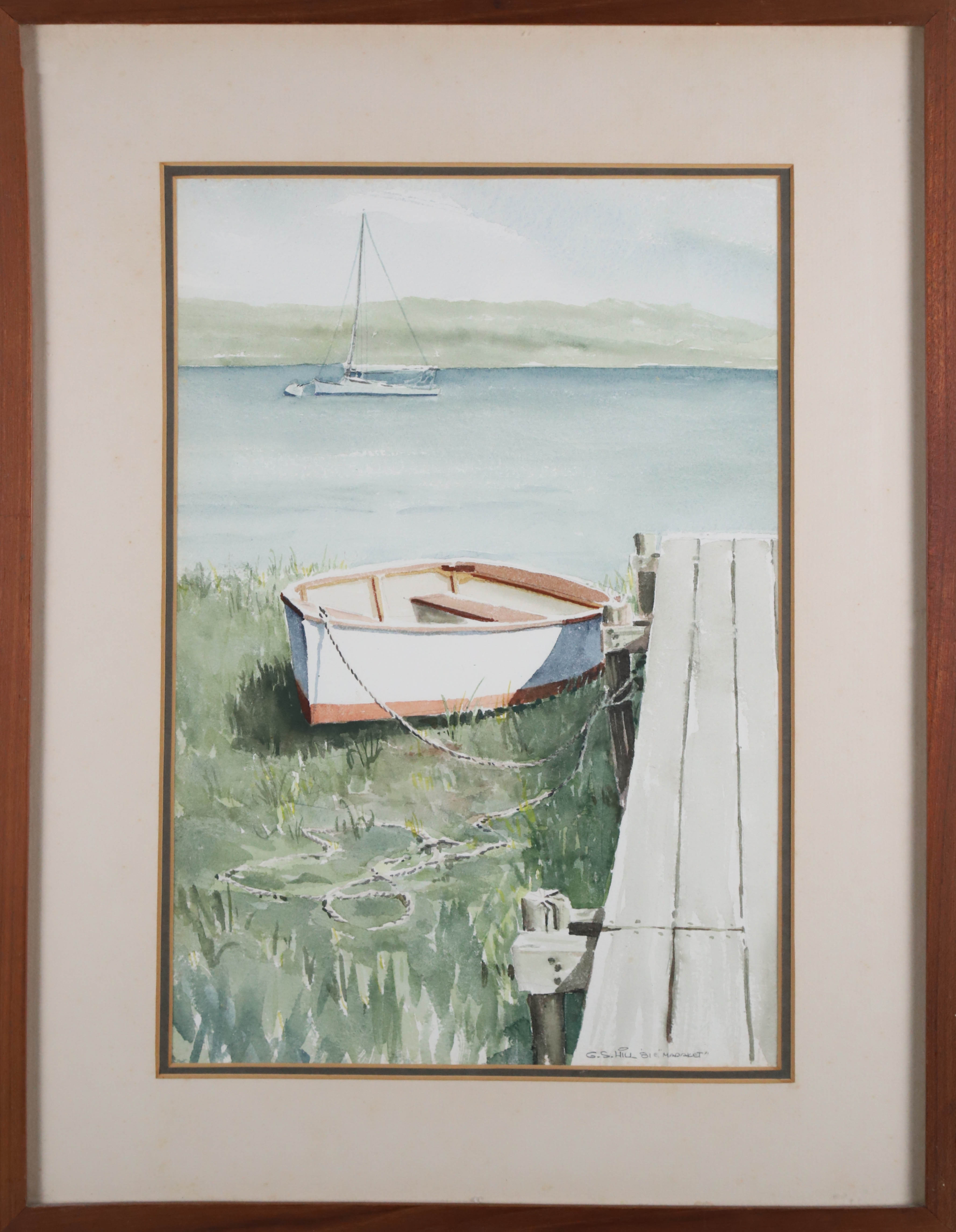 Greg Hill Watercolor On Paper "Madaket" - Greg Hill Watercolor On Paper ...