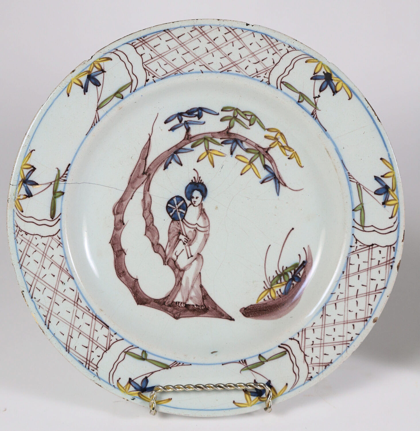 Pair of Soft Paste Dutch Plates, 18th Century - Rafael Osona Auctions ...