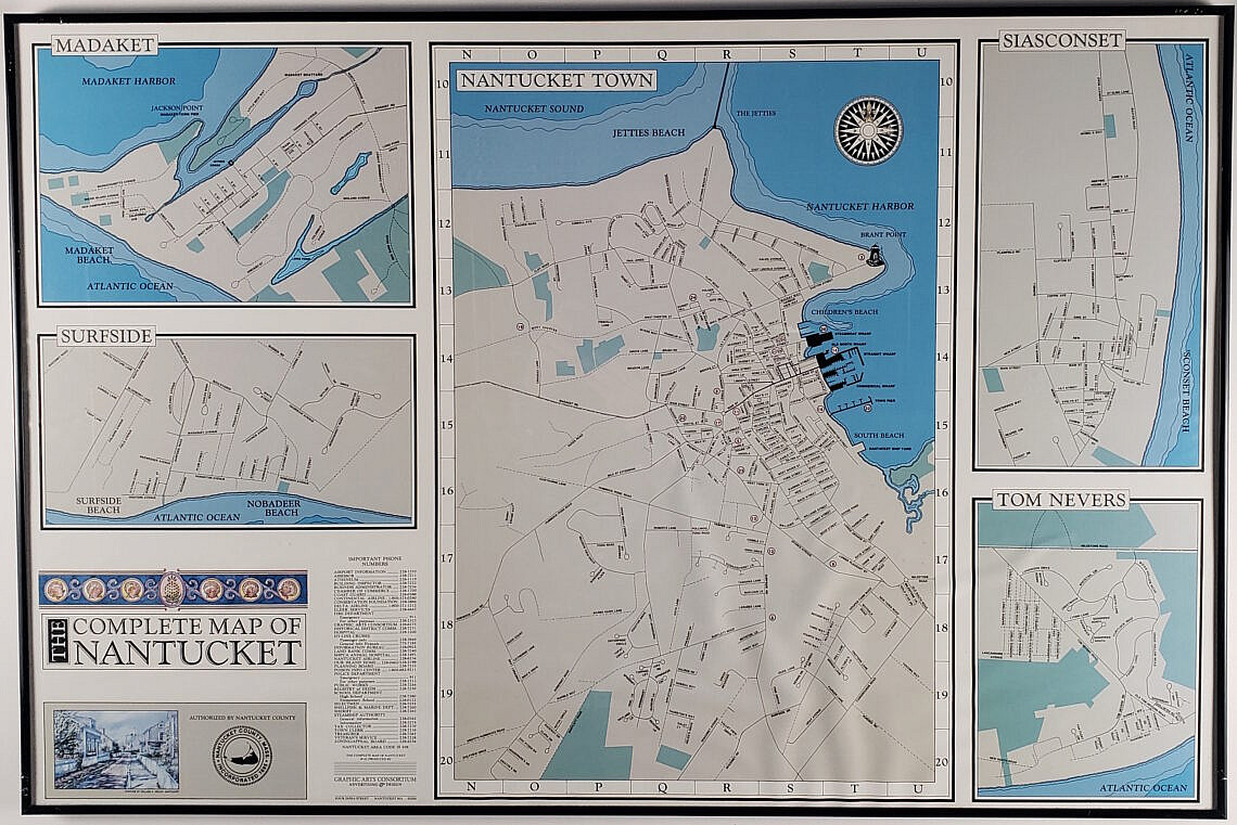 Complete Map of Nantucket - The Complete Map of Nantucket - Rafael ...