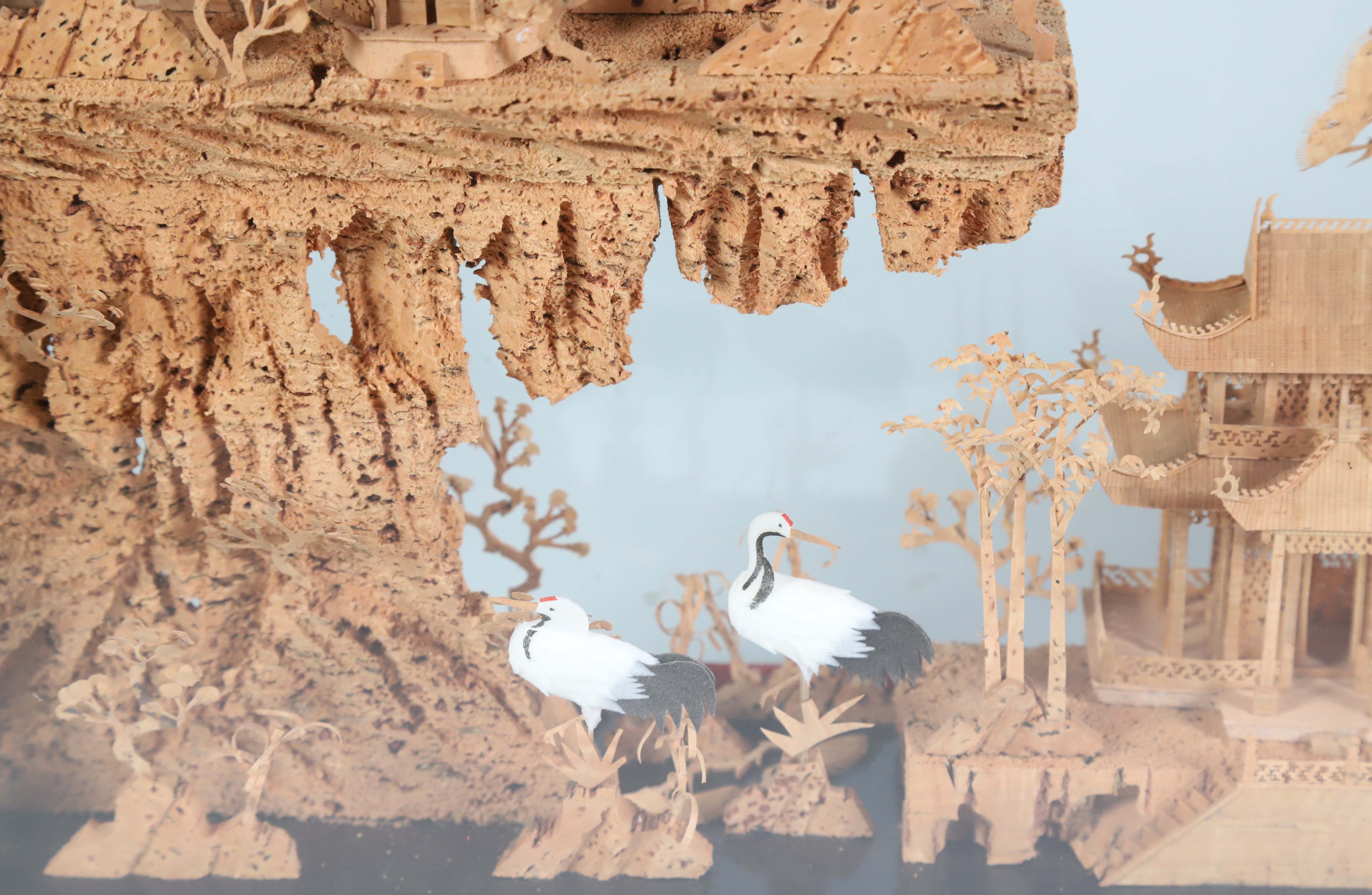38436 Japanese Cork Diorama E_IMG_9455 - Rafael Osona Auctions ...
