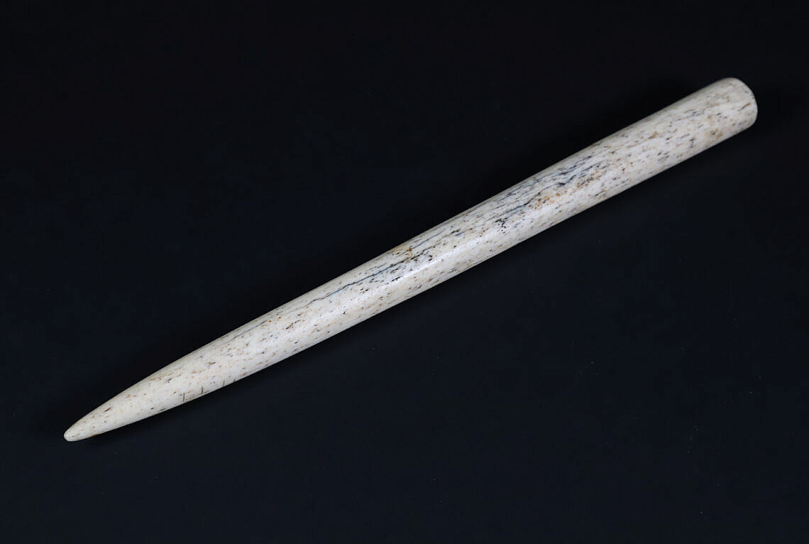 Whaleman Carved Whalebone Fid 19th Century - Whaleman Carved Whalebone ...