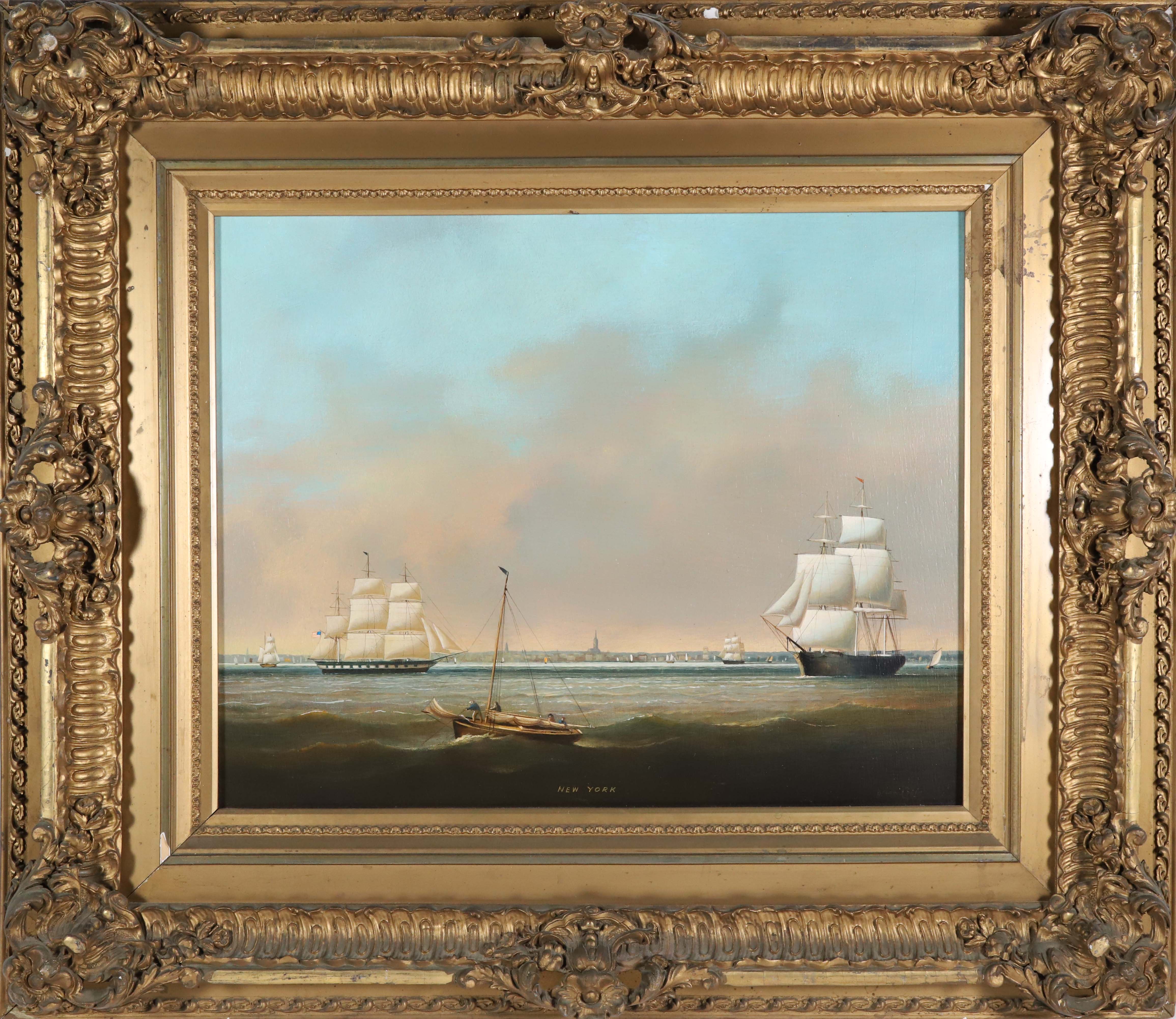 Brian Coole (British b. 1939) Oil on Panel “New York” - Brian Coole ...