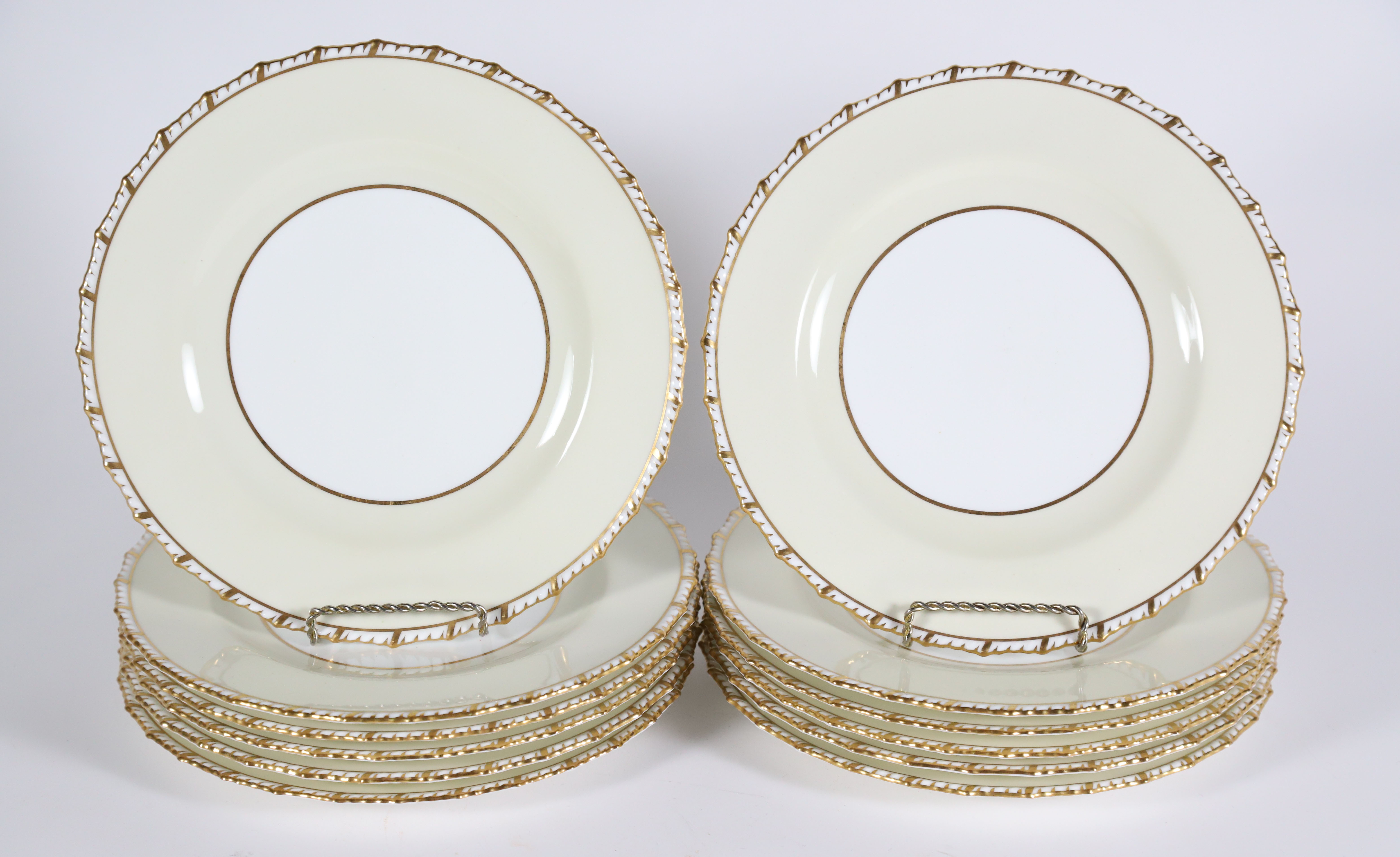 Set of 12 Vintage Royal Crown Derby Dessert Plates Retailed by Tiffany ...