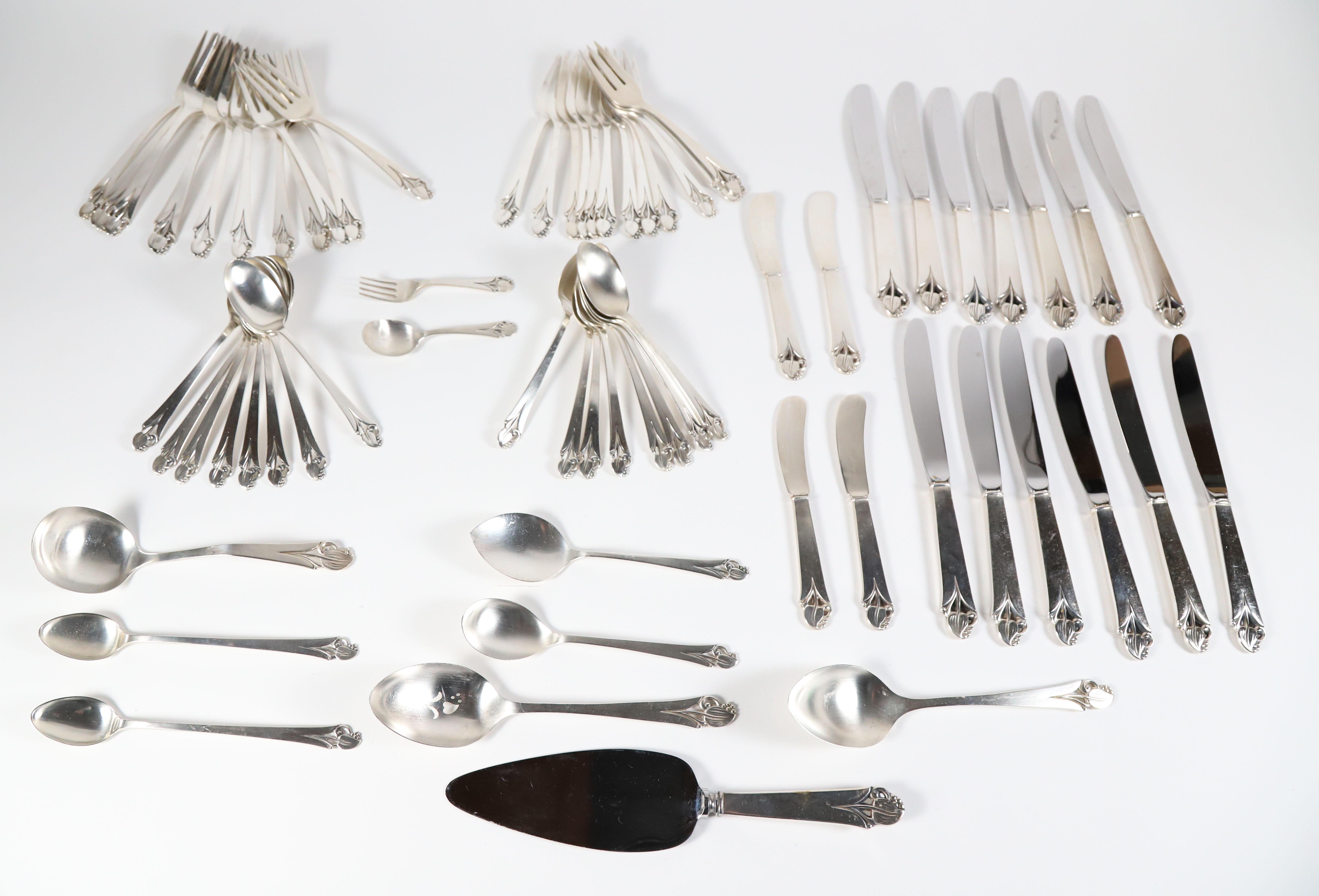 Frank W. Smith Silver CO. "Lily of the Valley" Sterling Silver Flatware Service - Frank W. Smith ...