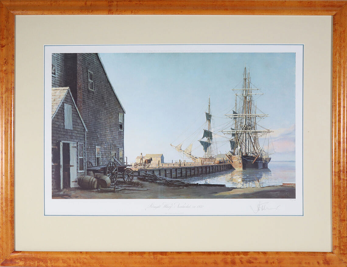 John Stobart (English b. 1929) Limited Edition Lithograph "Straight ...