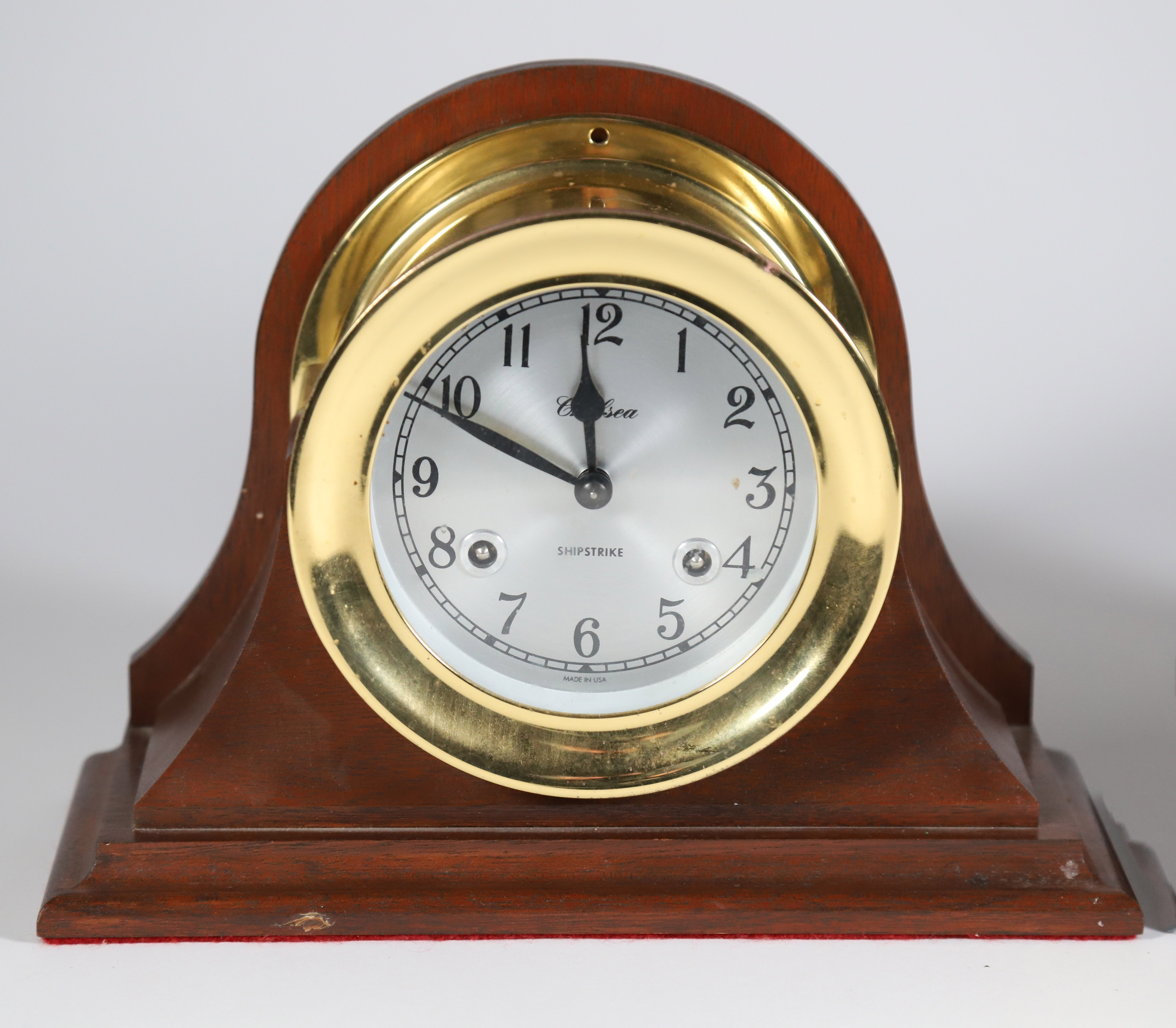 36-5380 Chelsea Ships Bell Key Wound Clock B IMG_0129 - Rafael Osona ...