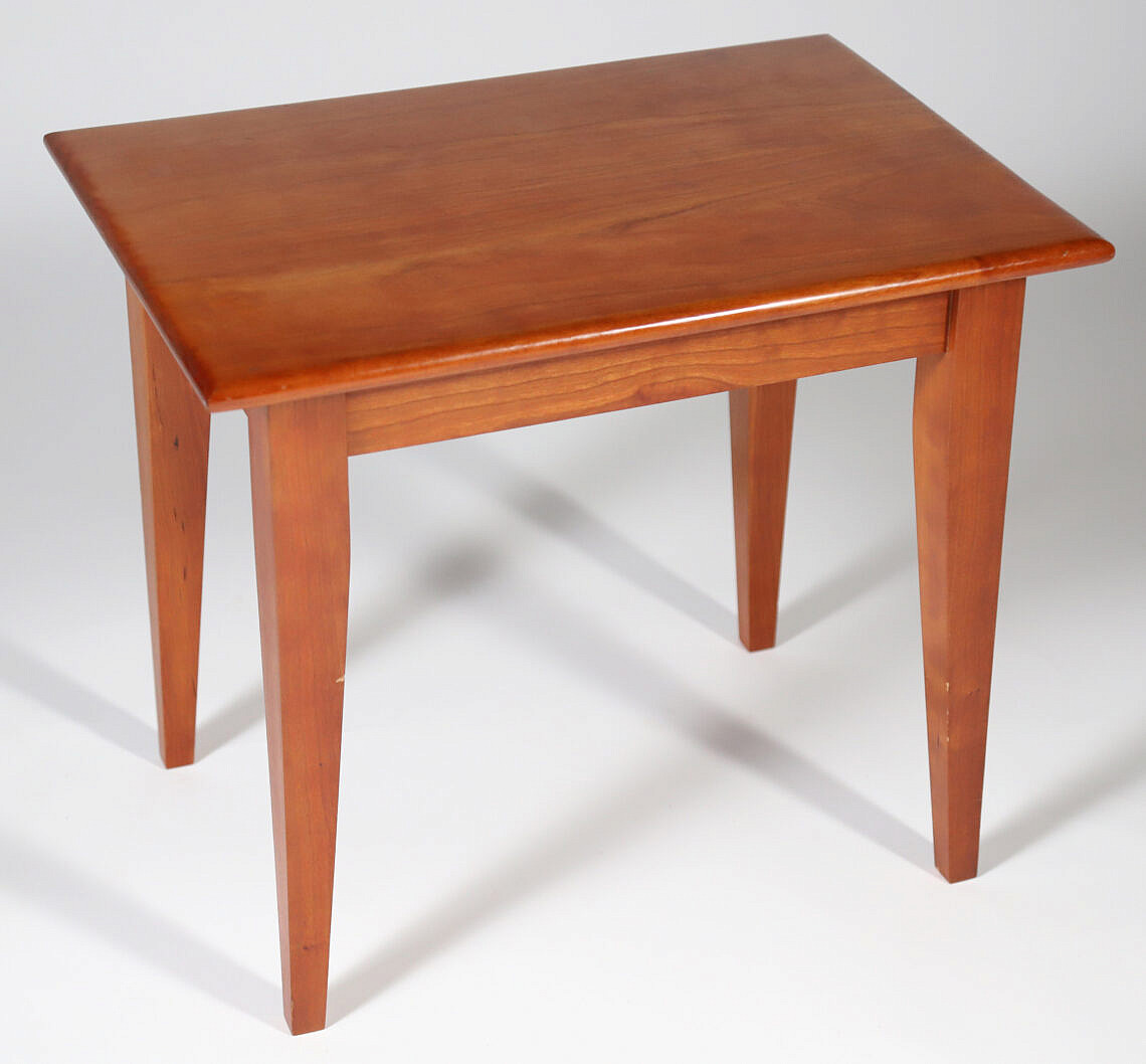 Signed Stephen Swift Cherry Side Table - Signed Stephen Swift Cherry Side Table, circa 2004 ...