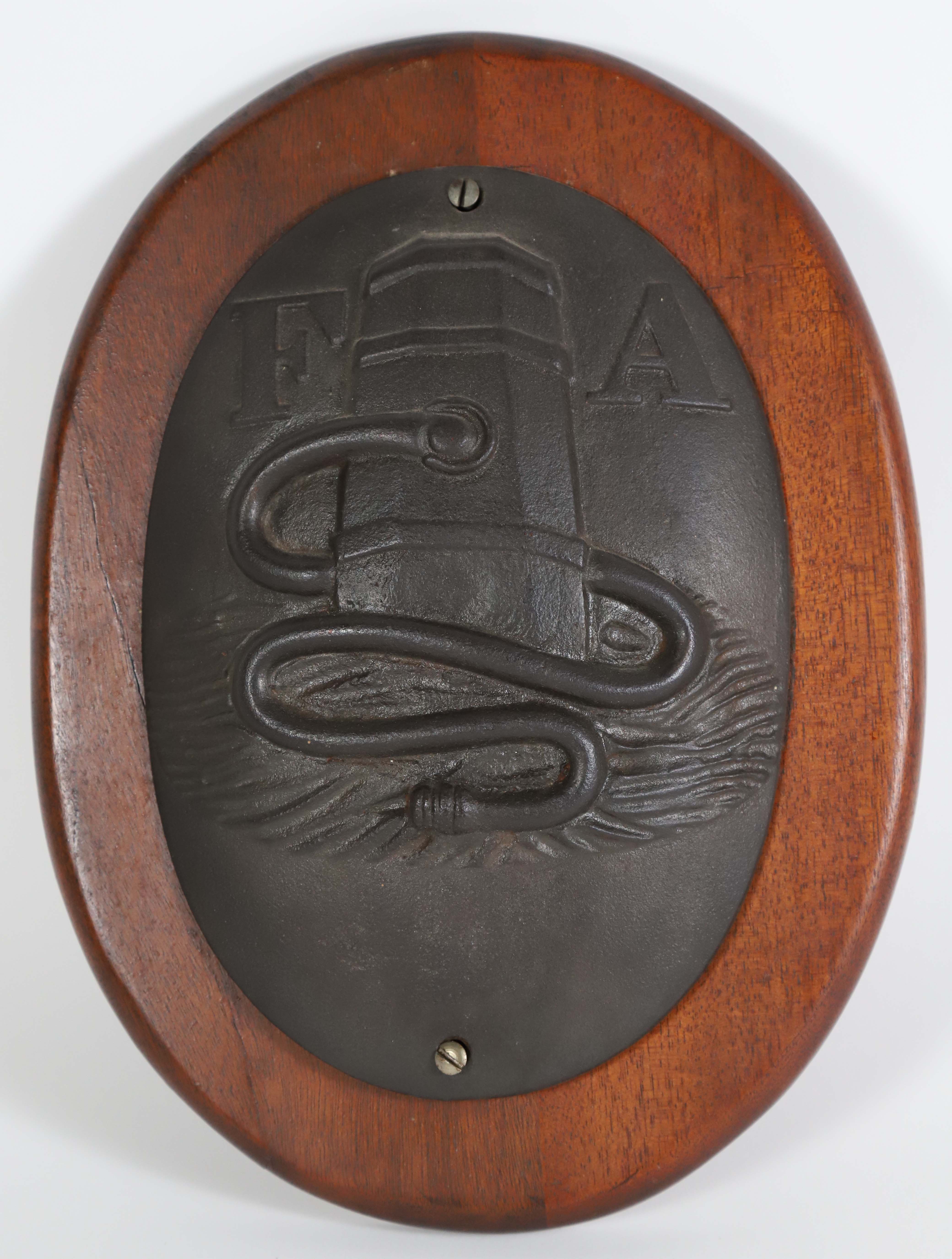 Antique Cast Iron Fire Association of Philadelphia Fire Mark - Antique ...