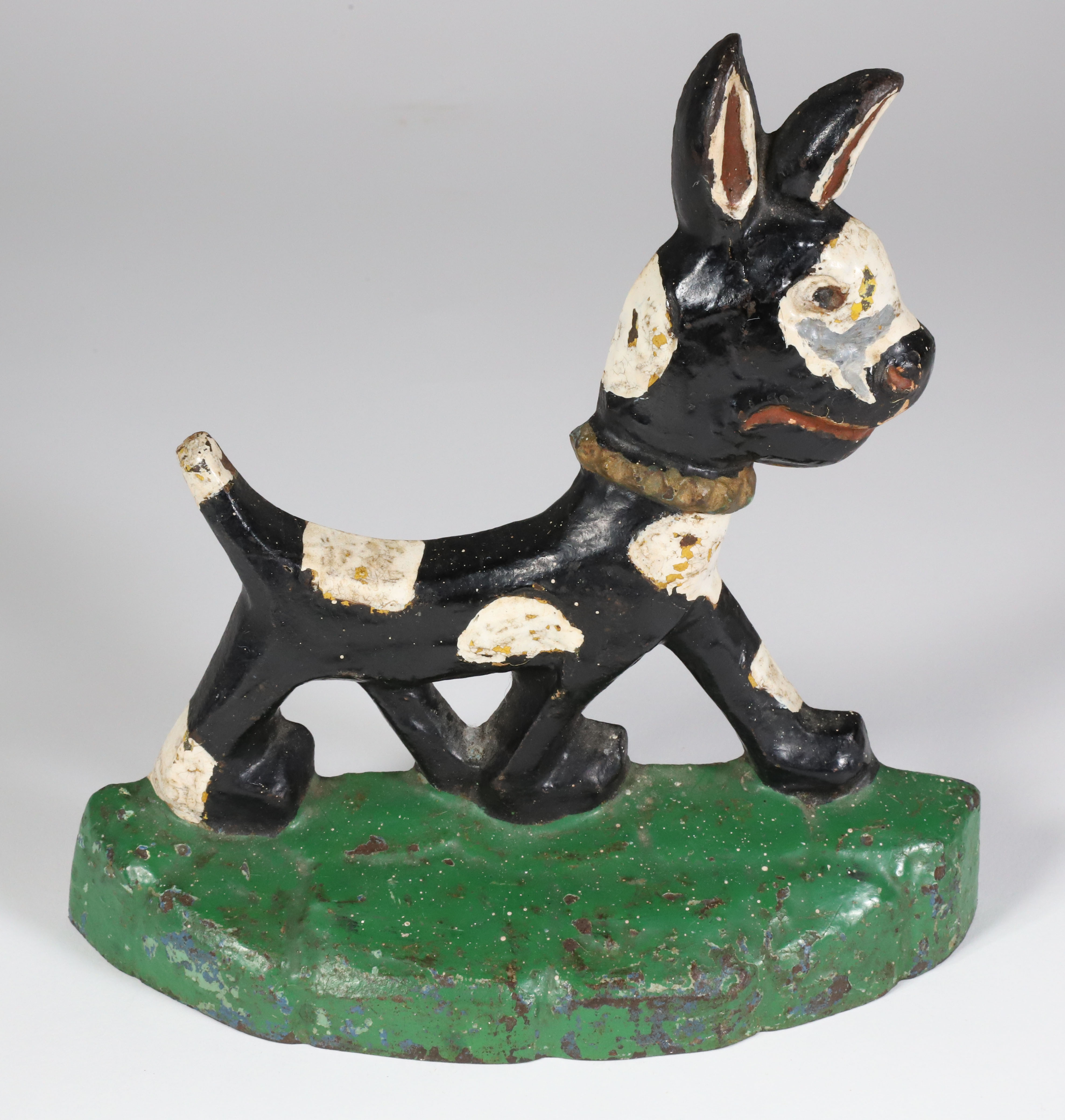 Taylor Cook Cast Iron Painted Dog Doorstop Circa 1930 - Taylor Cook ...