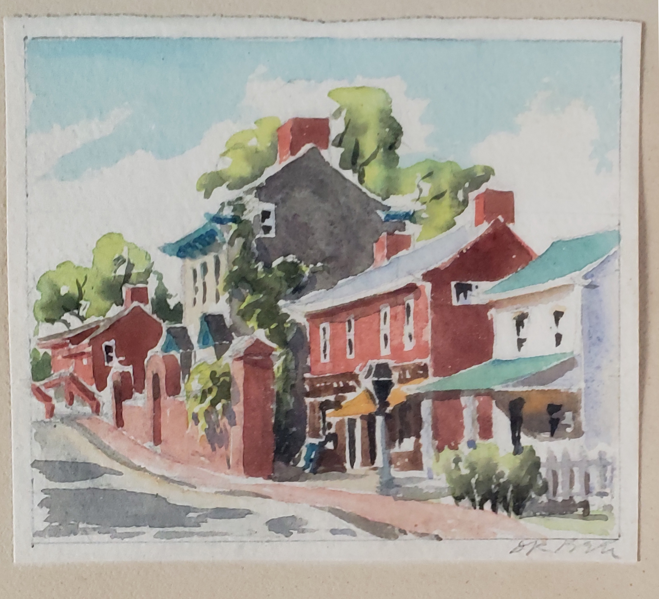 Doris Richard Beer Watercolor - Doris and Richard Beer Watercolor on ...