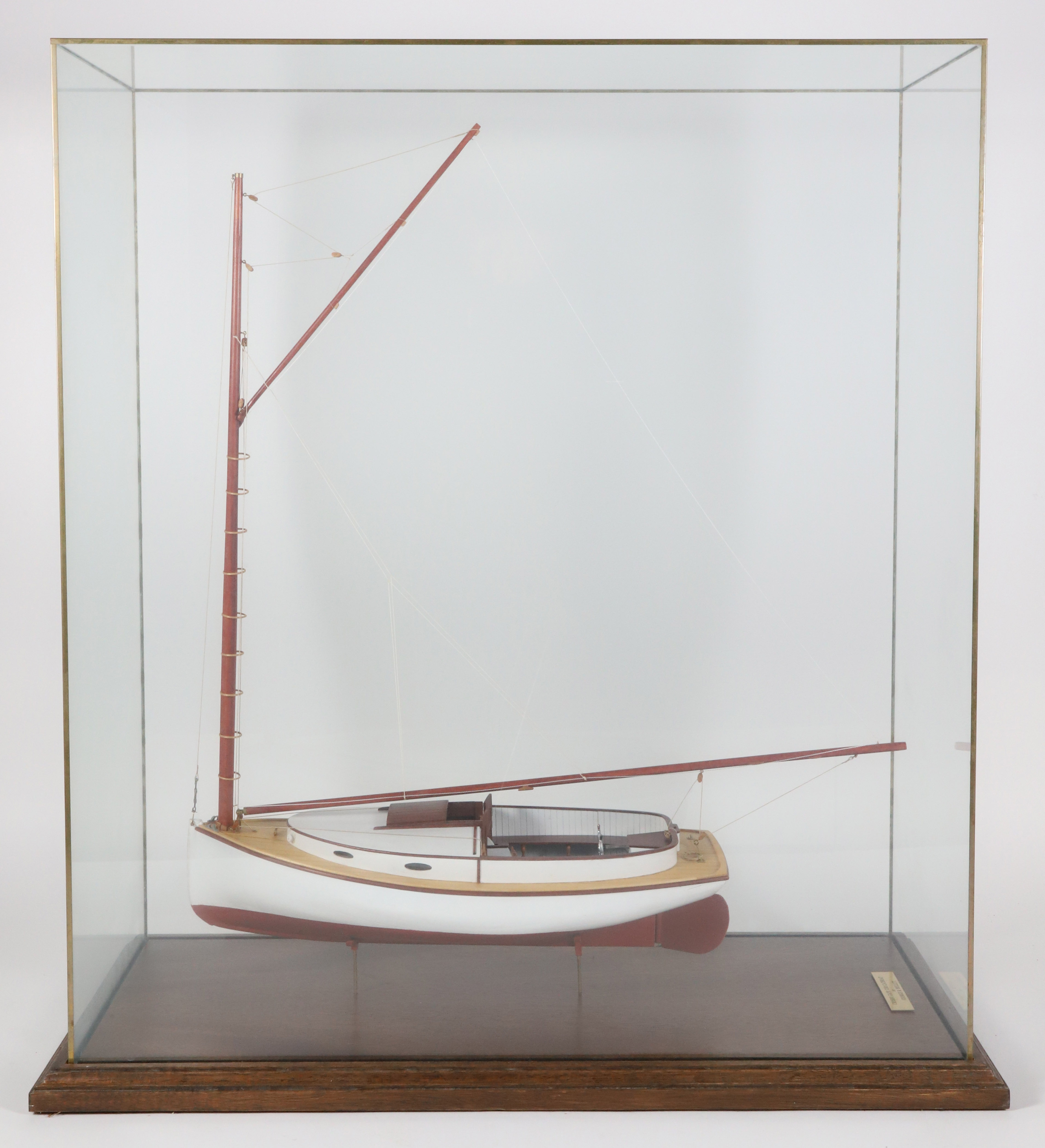 George R. Bullitt Cased Model of a "Crosby Cape Cod Catboat" - George R ...
