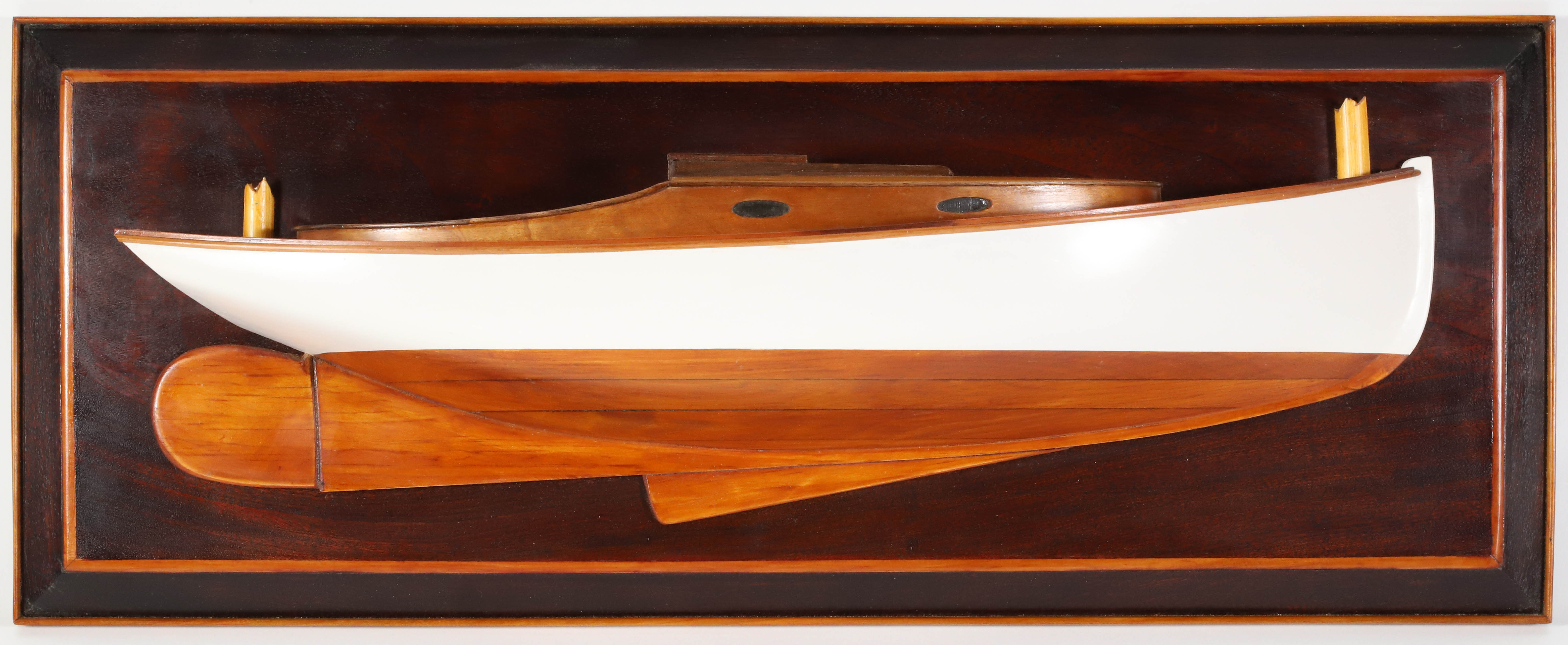 Cat-Ketch Kuma Half Hull Model Made by Mark Sutherland - Cat-Ketch Kuma ...