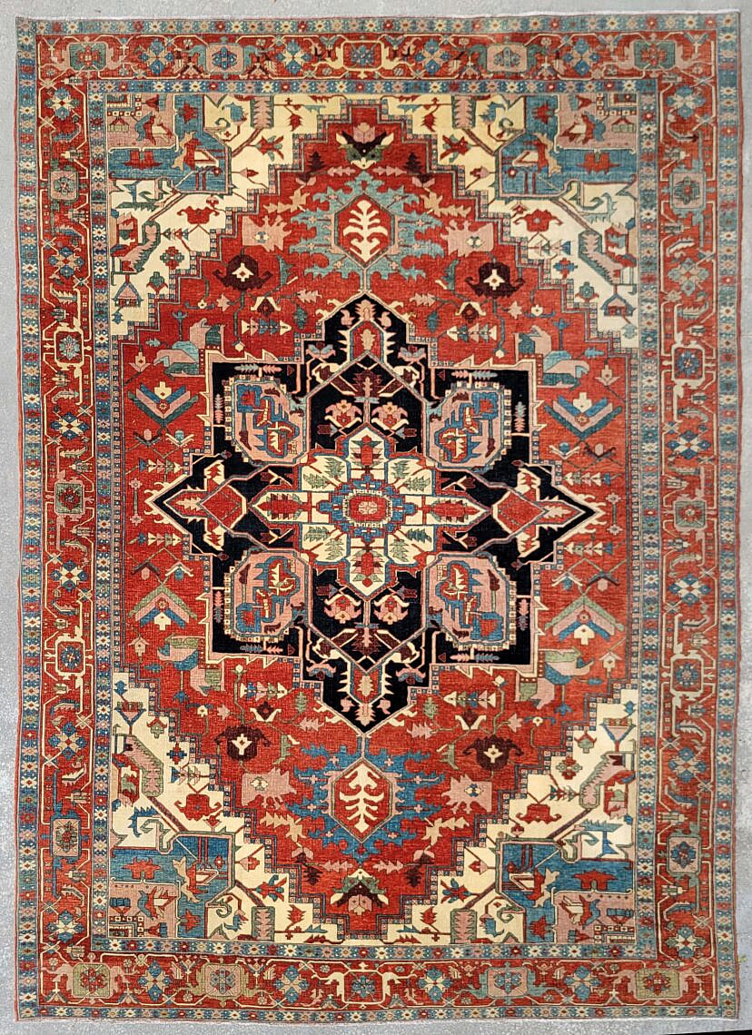 Antique Persian Serapi Carpet First Quarter of the 20th Century - Hand ...