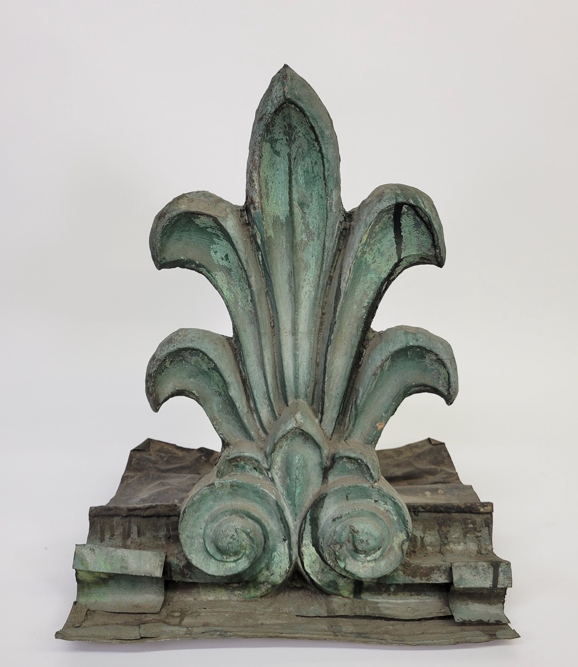 Antique American Copper Anthemion New York City Architectural Element ...