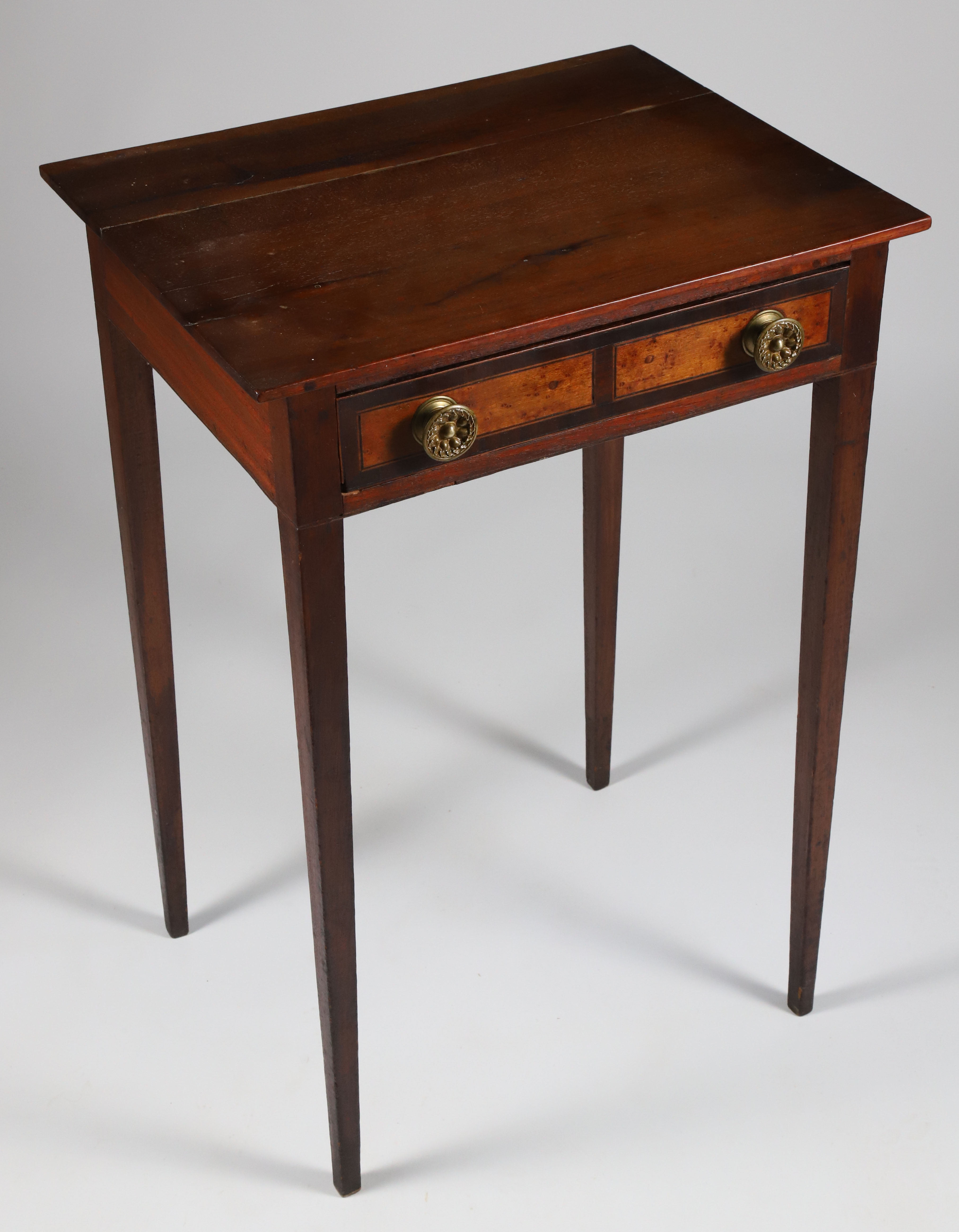 American Hepplewhite Work Stand circa 1800 - American Hepplewhite Work ...