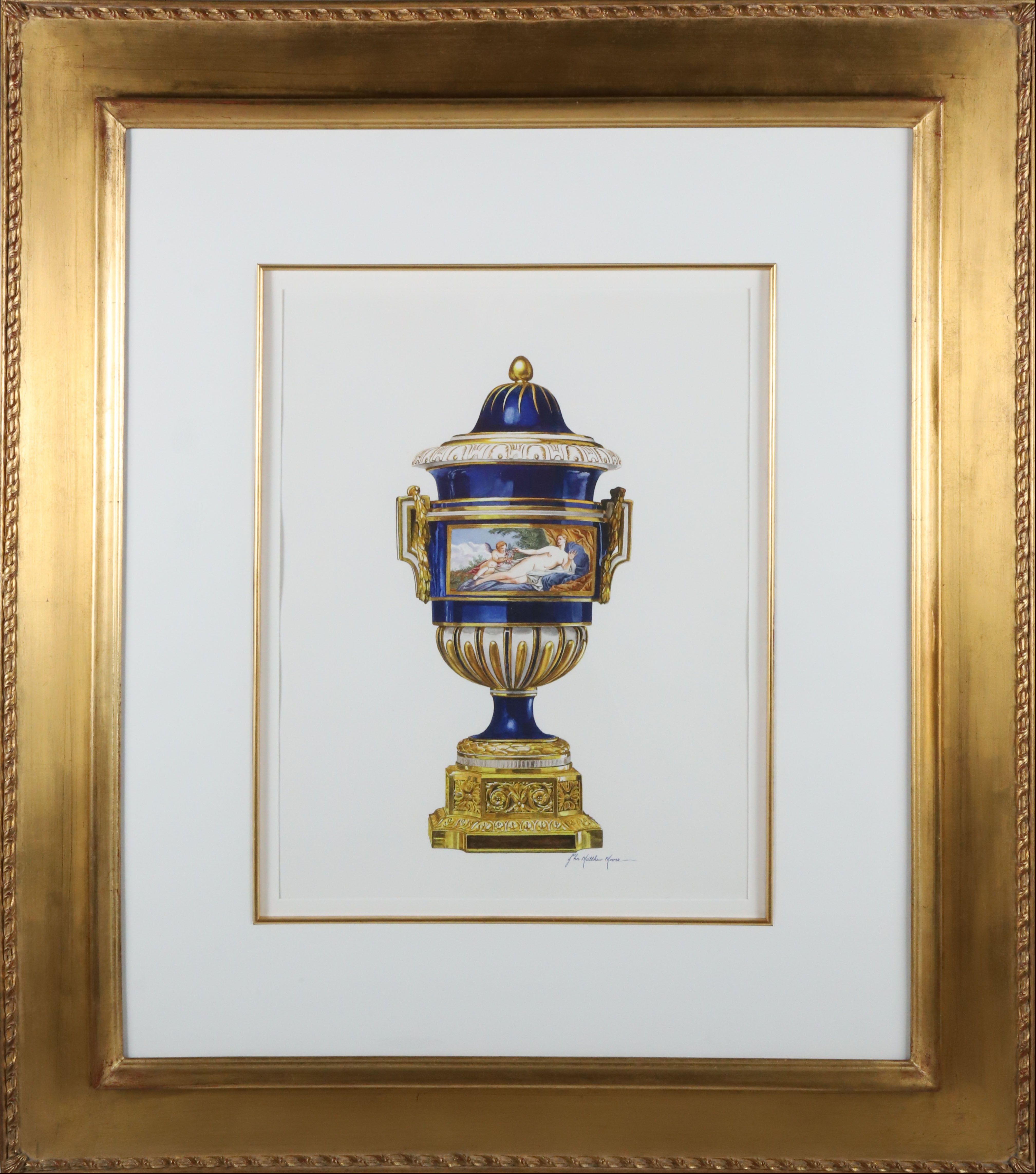 John Matthew Moore (American 20-21st Century) Watercolor on Paper ...