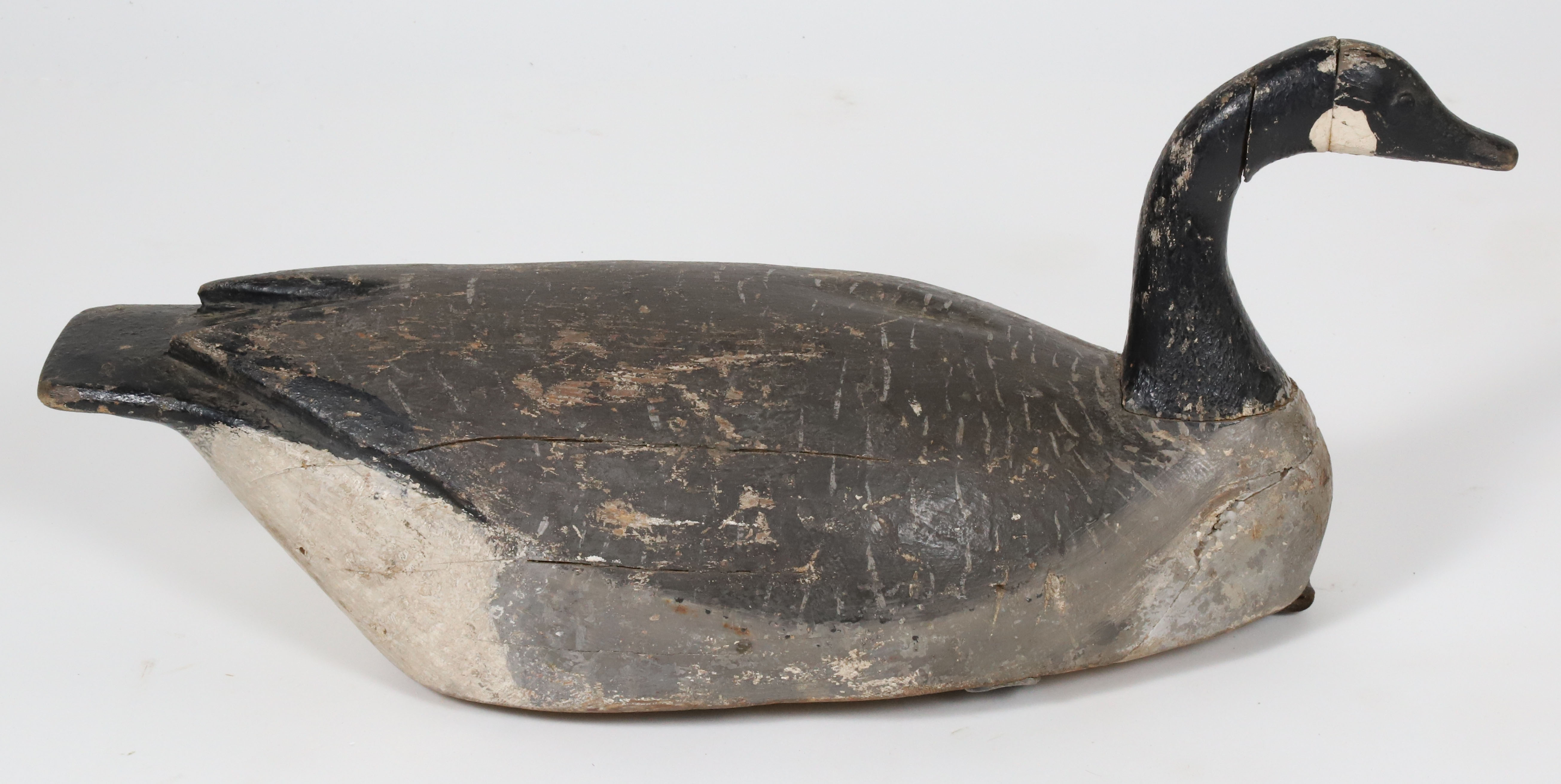 Antique Carved and Painted Working Goose Decoy - Antique Carved and ...