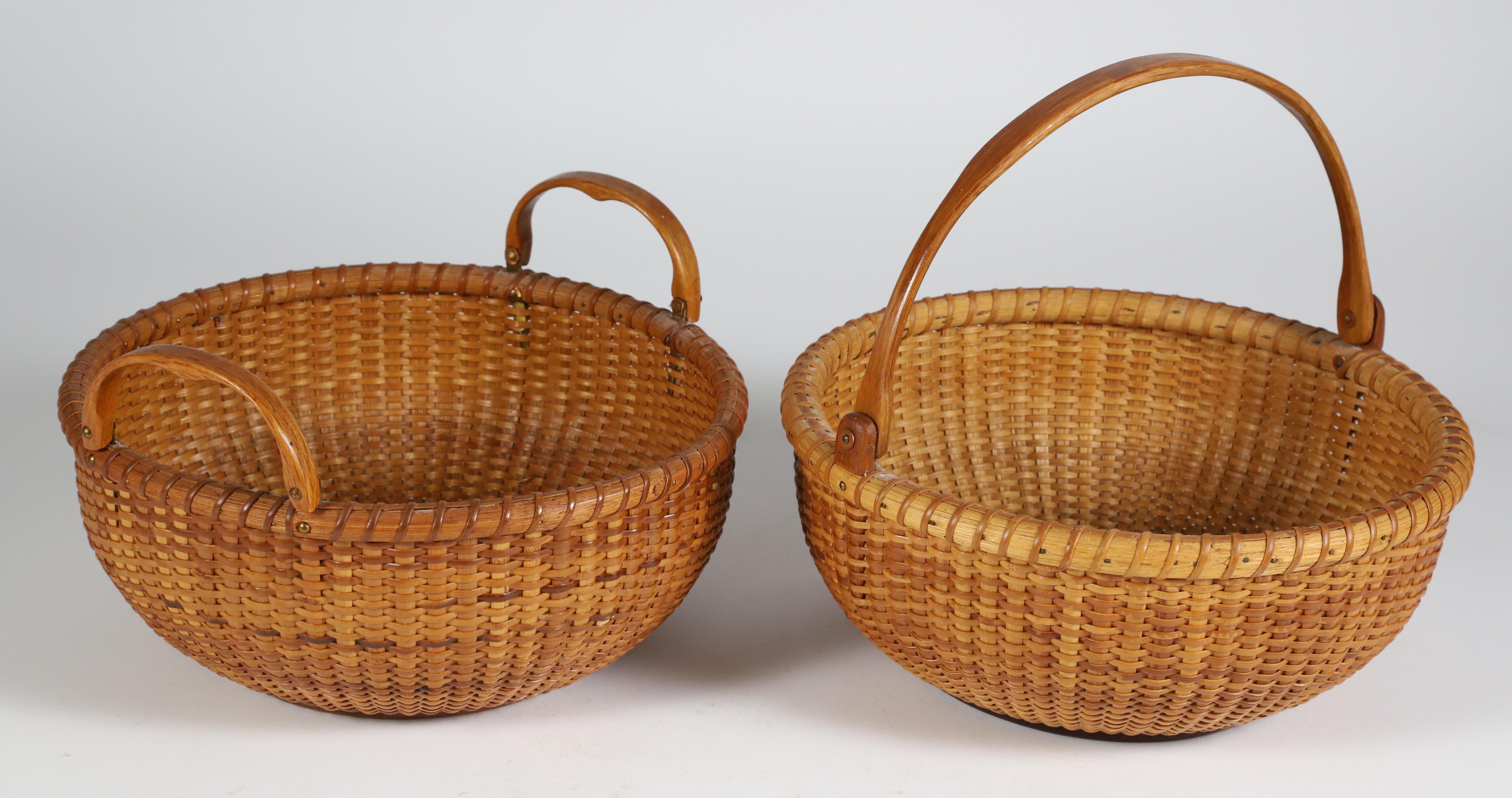 Two William R. Sayle Open Nantucket Baskets - Two William R. Sayle Open ...