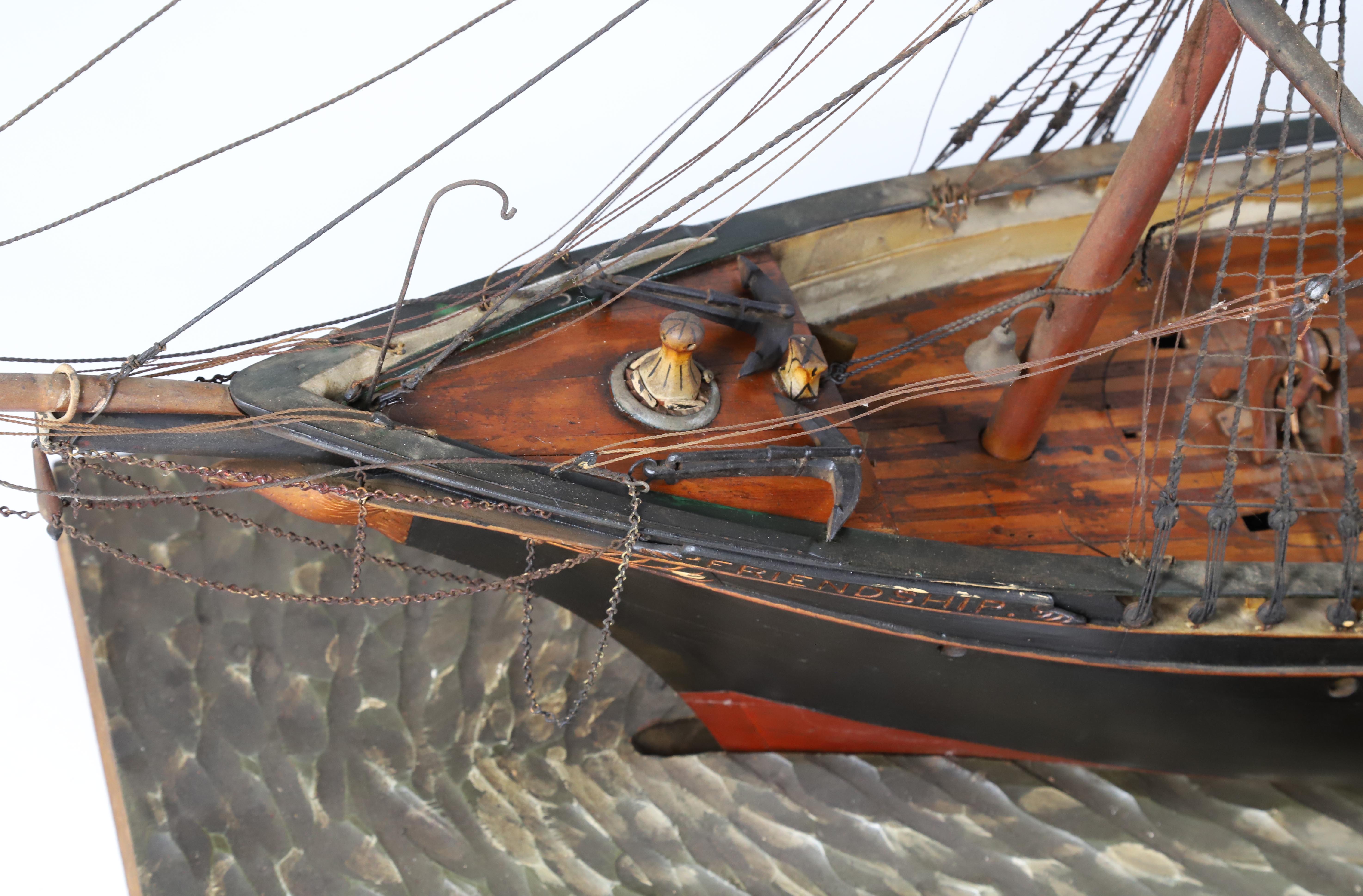 42256 Model of Three Masted Ship Friendship I_IMG_4189 - Rafael Osona ...