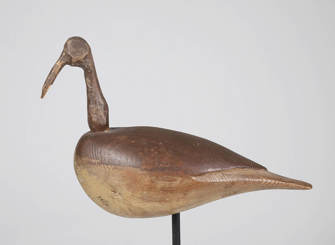 New Jersey Root Head Shorebird Decoy circa 1890-1910 - New Jersey Root ...
