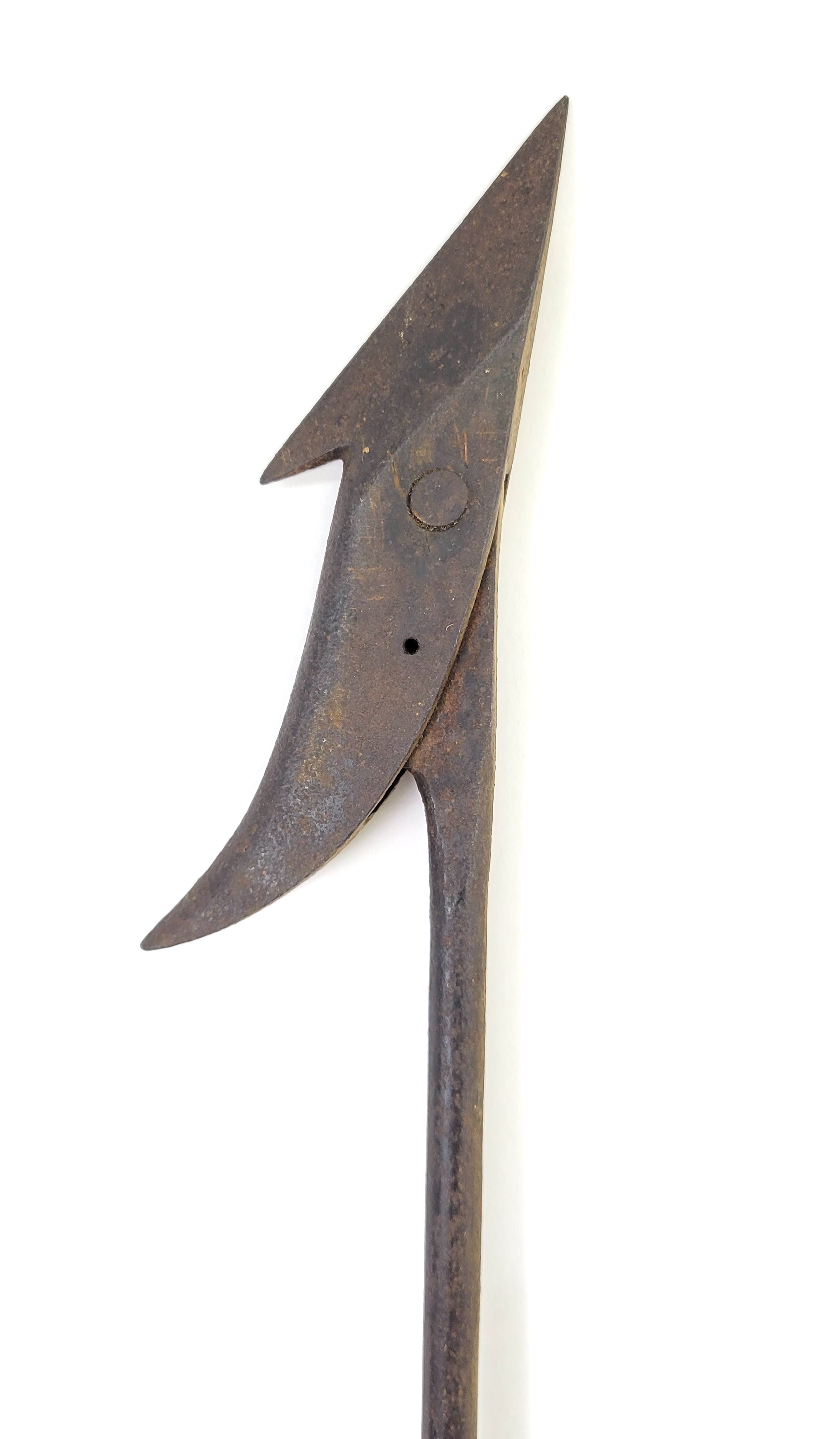 Antique Cast Steel and Wrought Iron Toggle Whaling Harpoon - Antique ...
