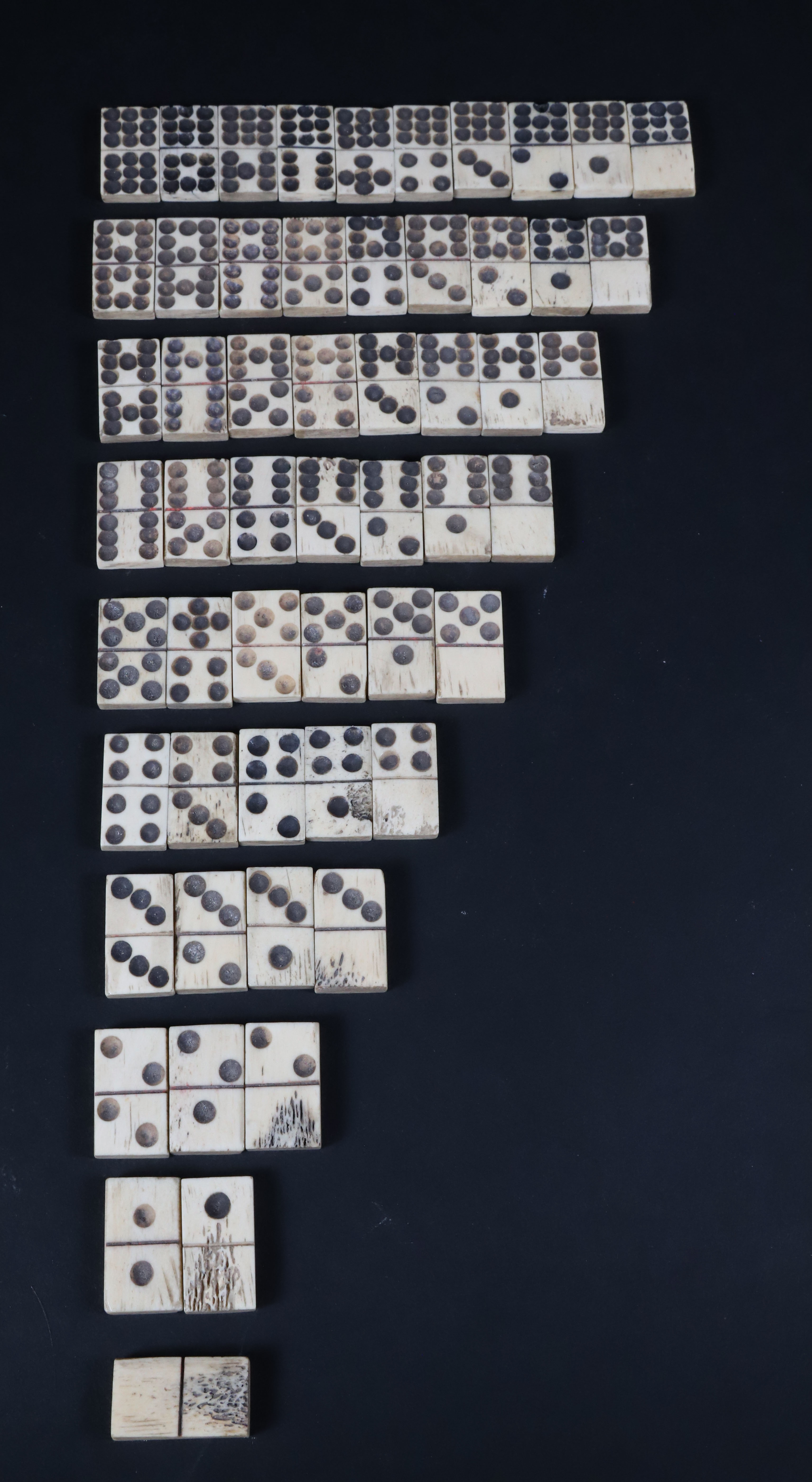 Antique Set of Bone Dominoes - Rafael Osona Auctions Nantucket, MA