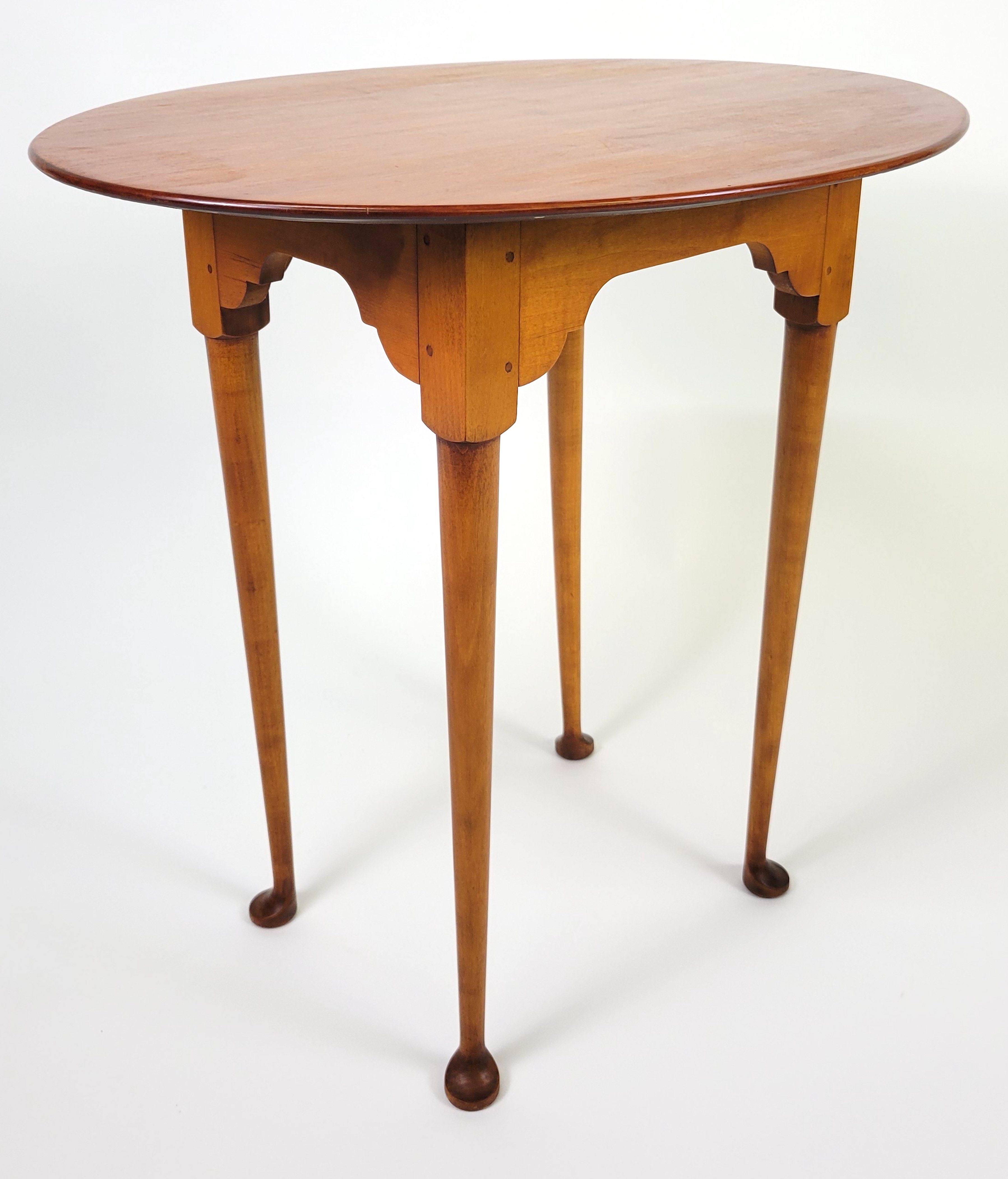 Vintage Eldred Wheeler Maple Tavern Table - Vintage Eldred Wheeler ...