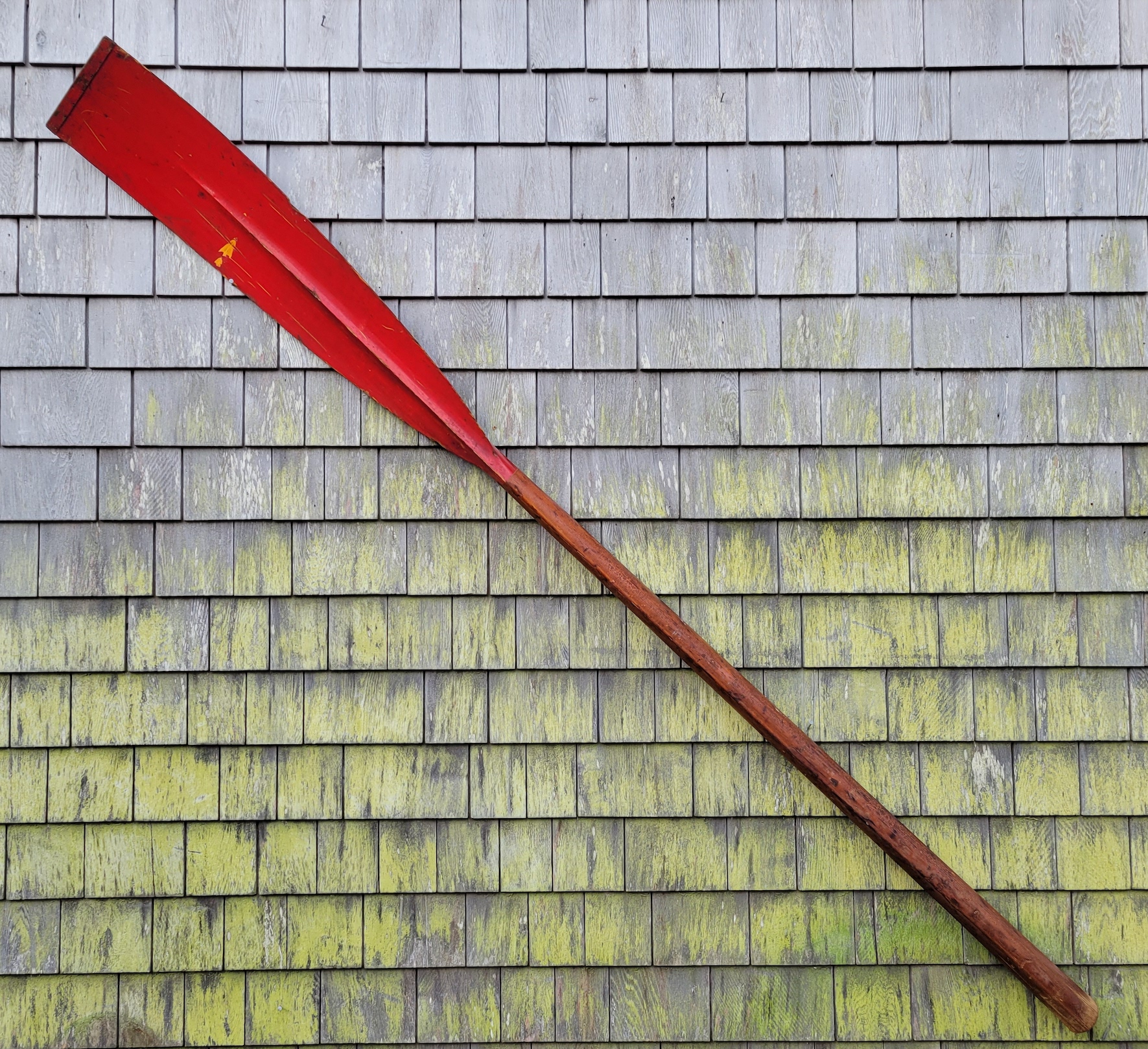 Vintage 1930’s Painted Wood Rutgers University Crew Rowing Oar ...