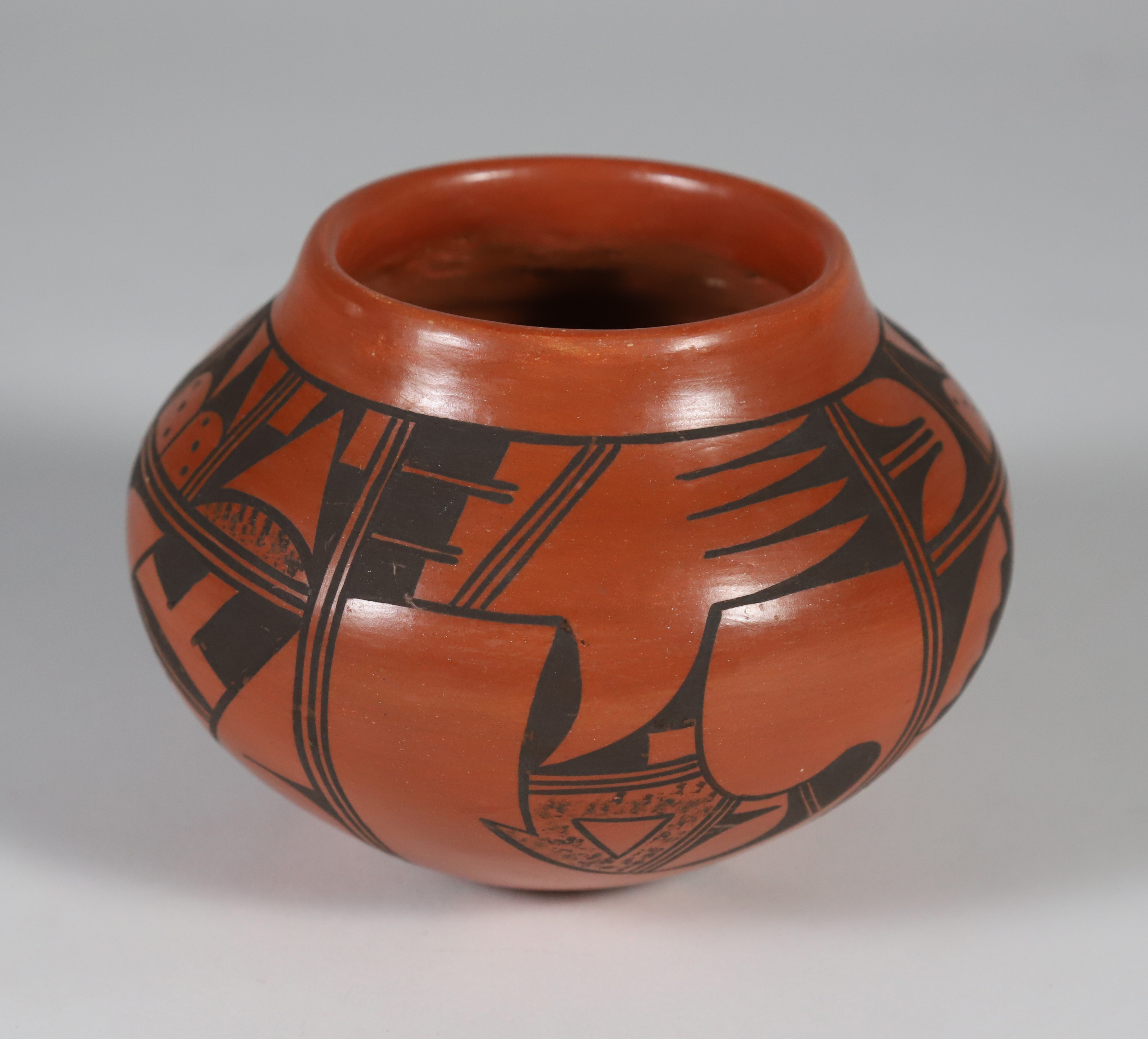 Vintage Hopi Native American Indian Pottery Pot Signed Jofern Hopi ...