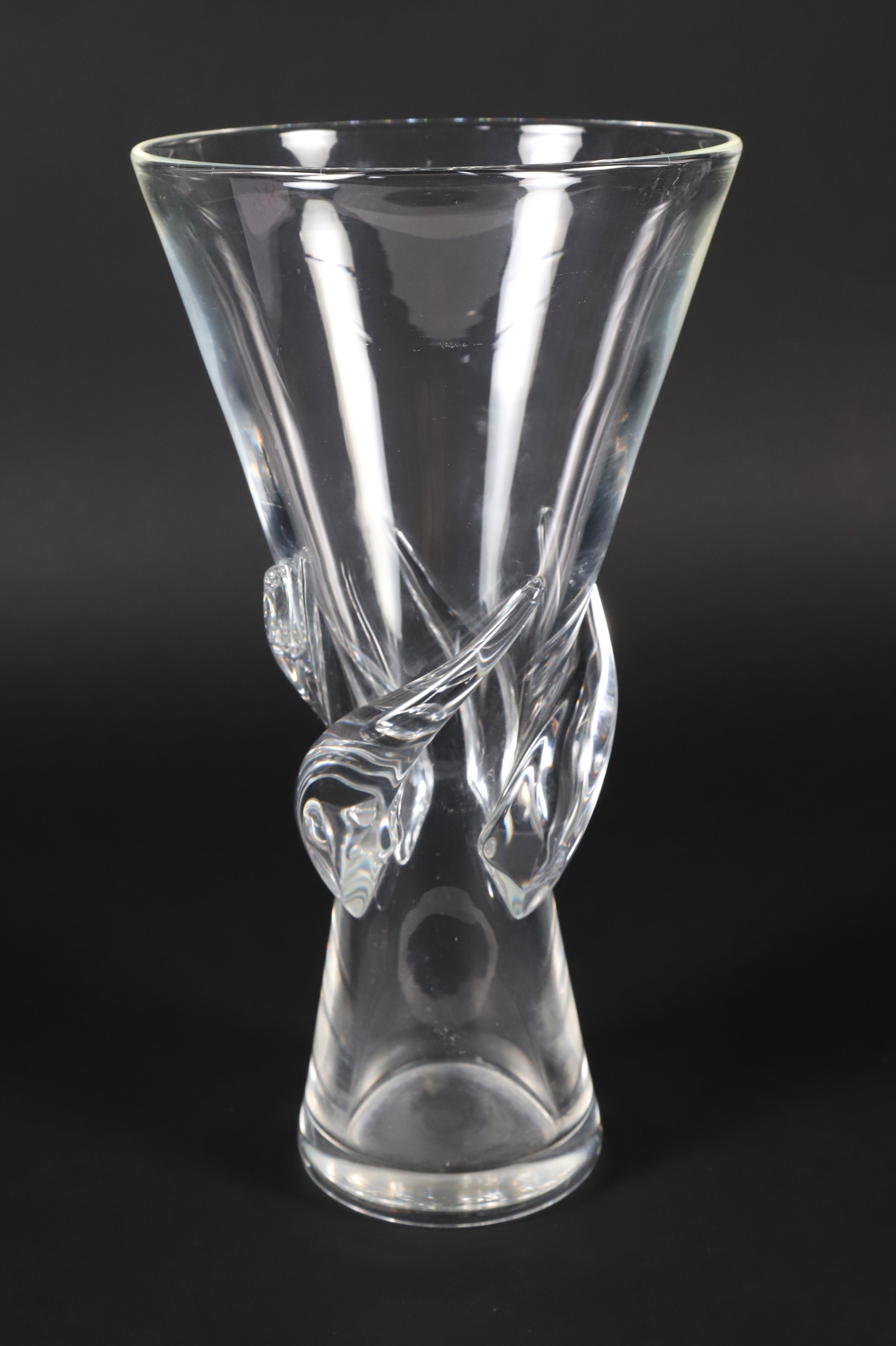 Signed Steuben Glass Vase - Signed Steuben Glass Vase - Rafael Osona ...