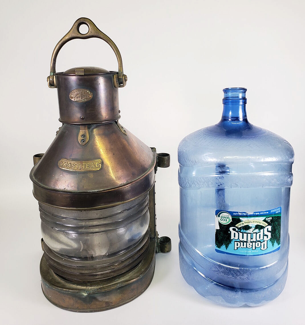 Giant Ships Masthead Light - Antique Nautical Giant Copper Masthead ...