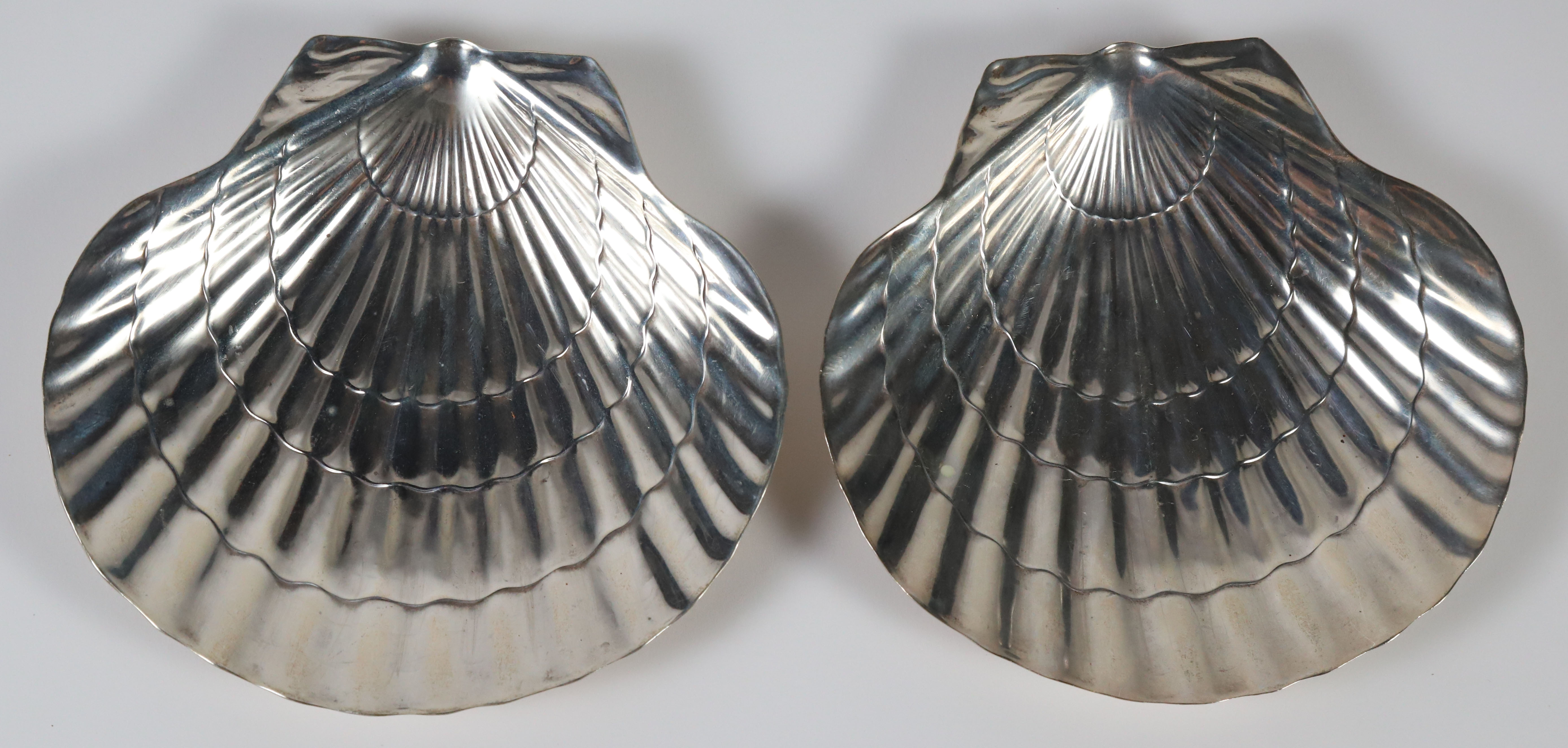 Pair of Tiffany & Co. Scallop Shell Dishes - Pair of Tiffany & Co ...